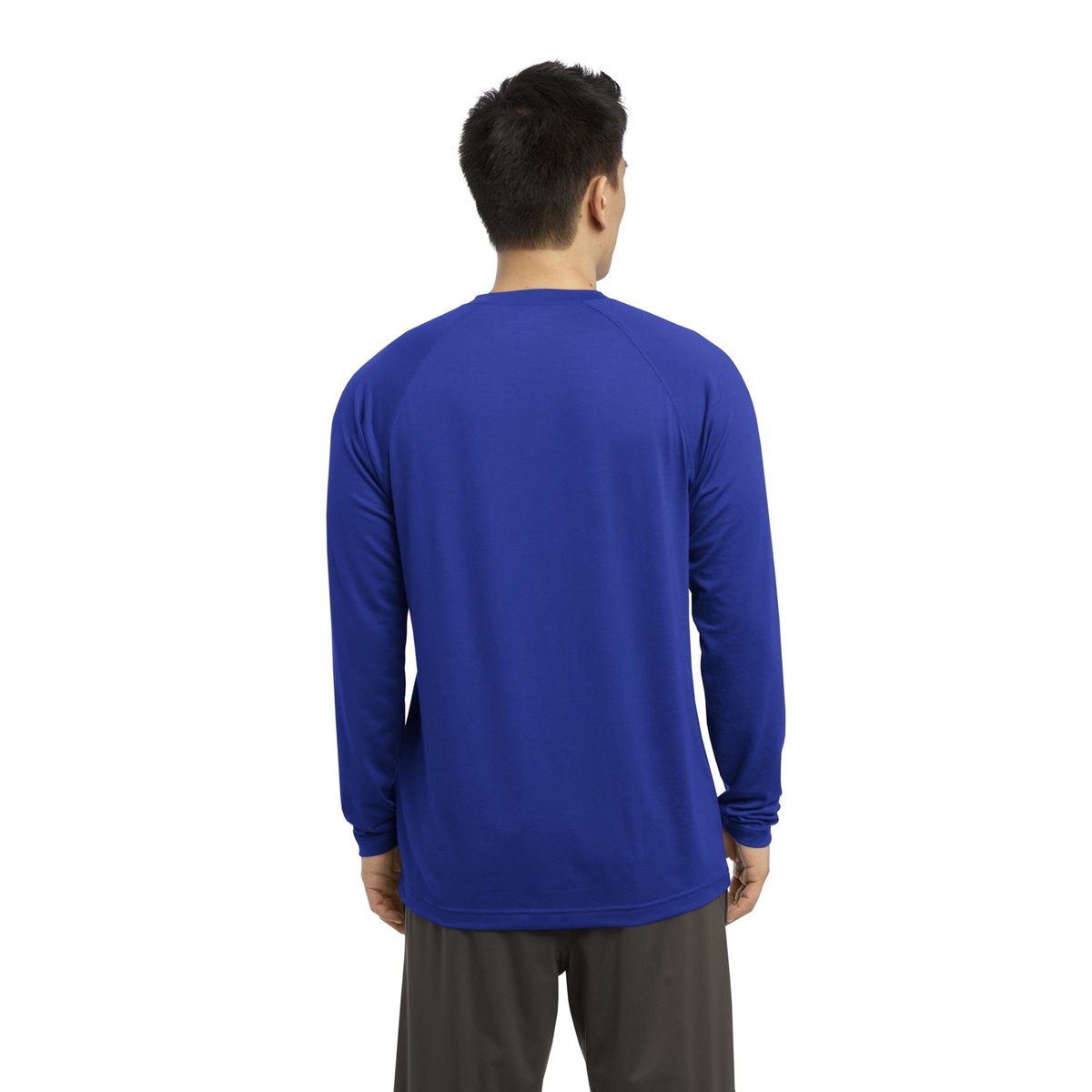 Sport-Tek ST700LS Long Sleeve Ultimate Performance Crew - True Royal ...