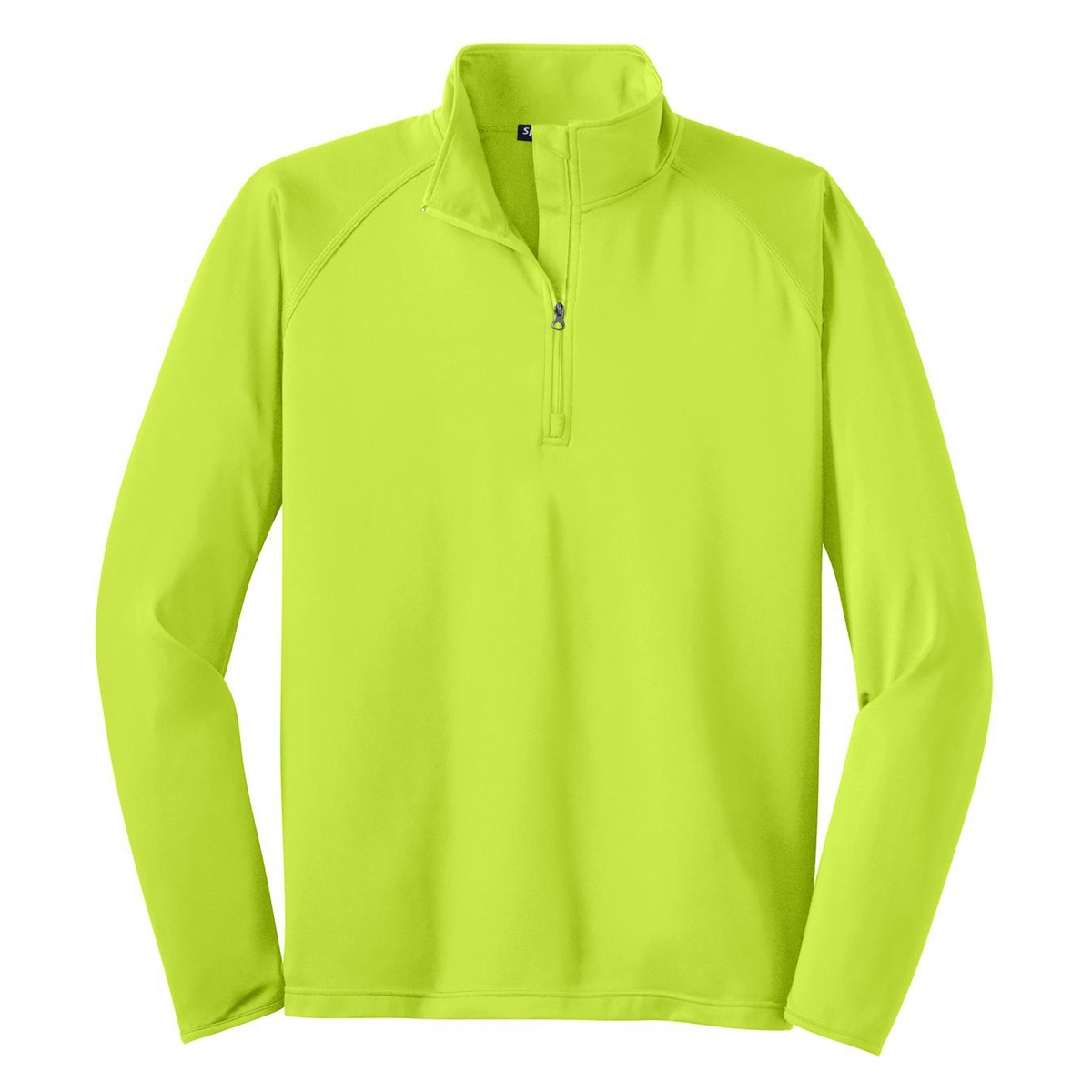 Sport-Tek ST850 Sport-Wick Stretch 1/2-Zip Pullover - Charge Green ...