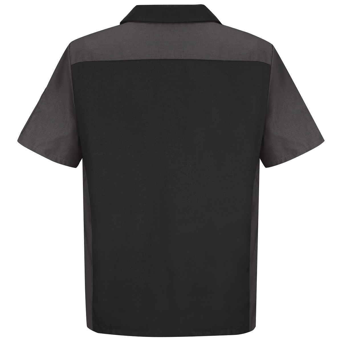 Red Kap SY20 Crew Shirt - Short Sleeve - Black/Charcoal | Full Source