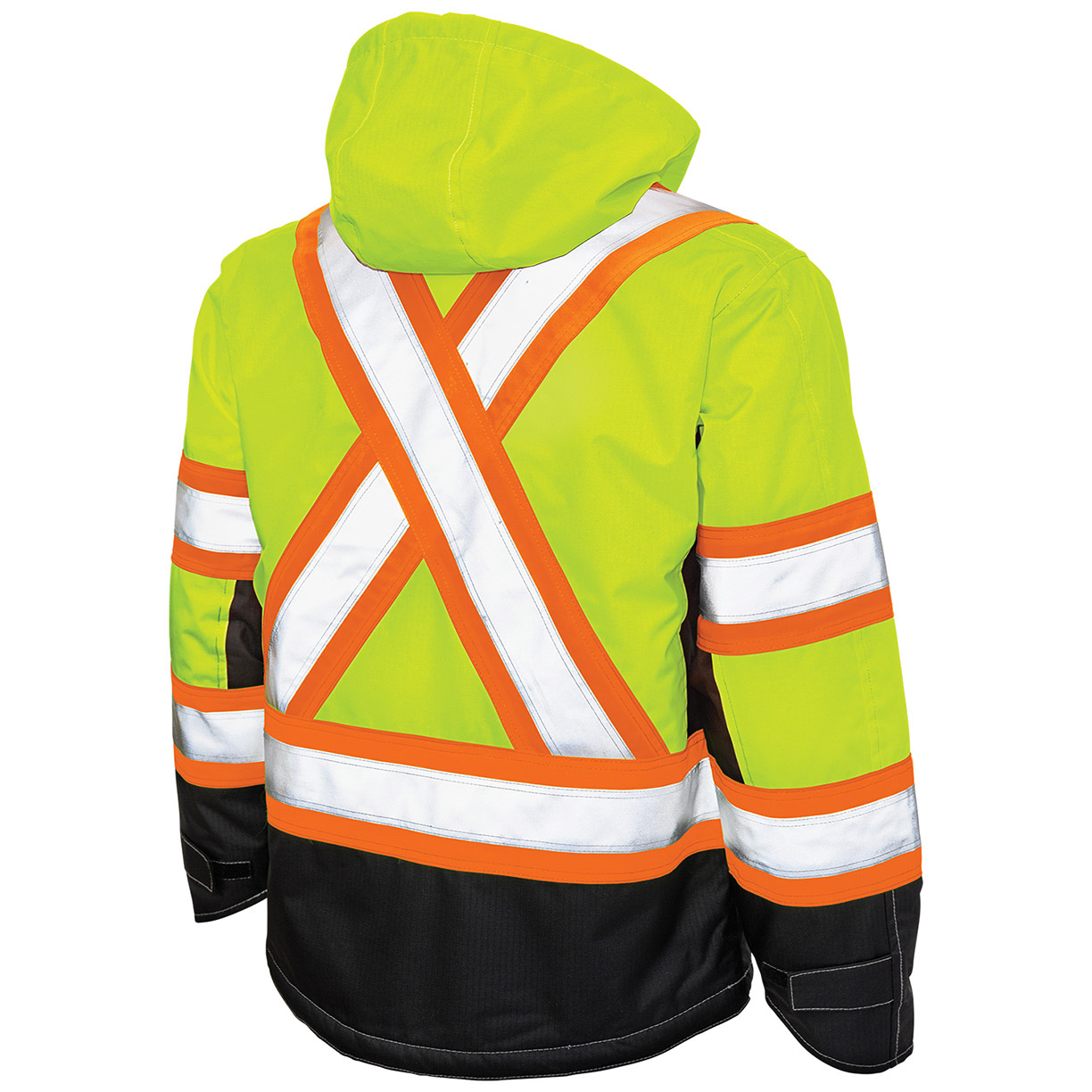 Tough Duck S245 Type R Class 3 Ripstop Fleece Lined Safety Jacket ...