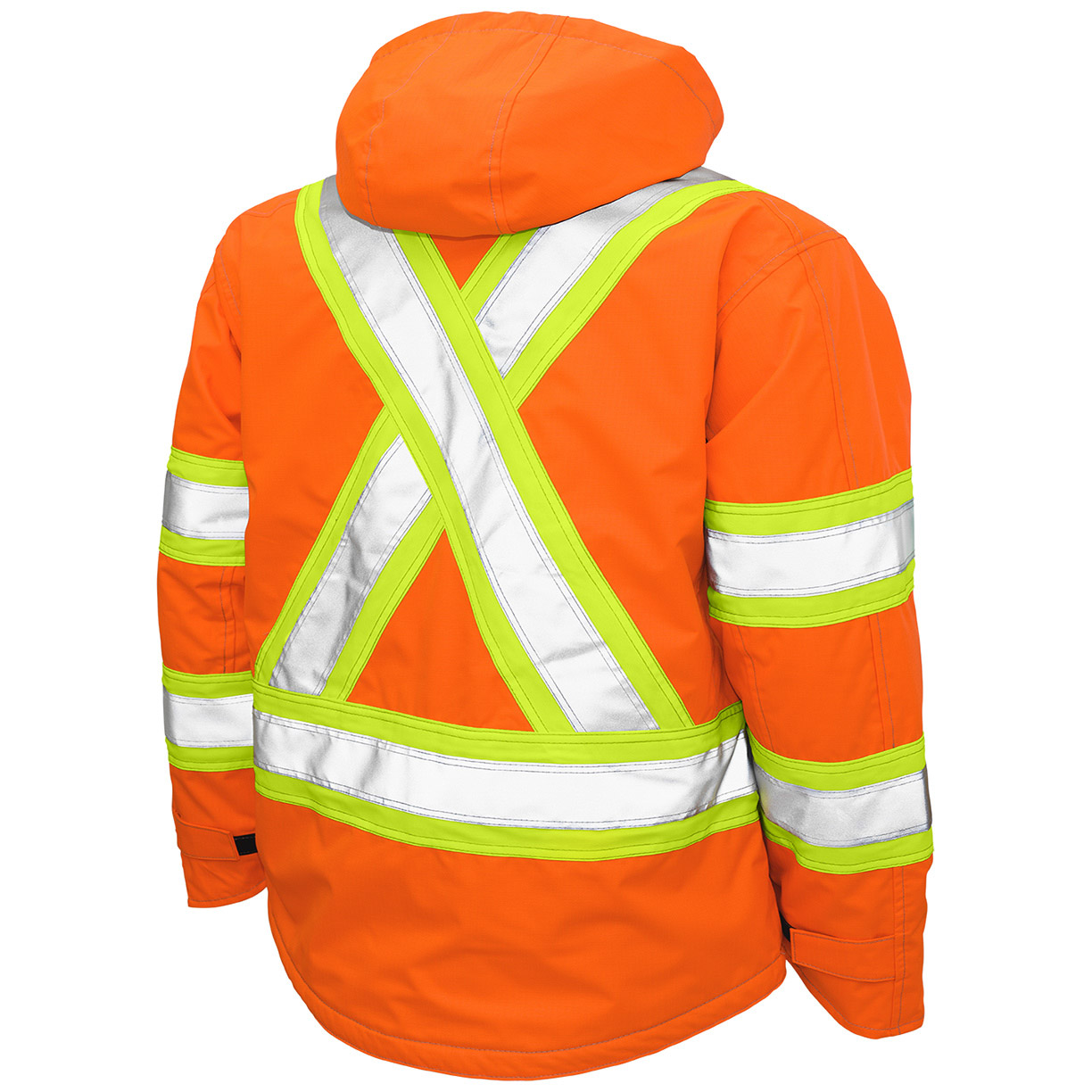 Tough Duck S245 Type R Class 3 Ripstop Fleece Lined Safety Jacket ...