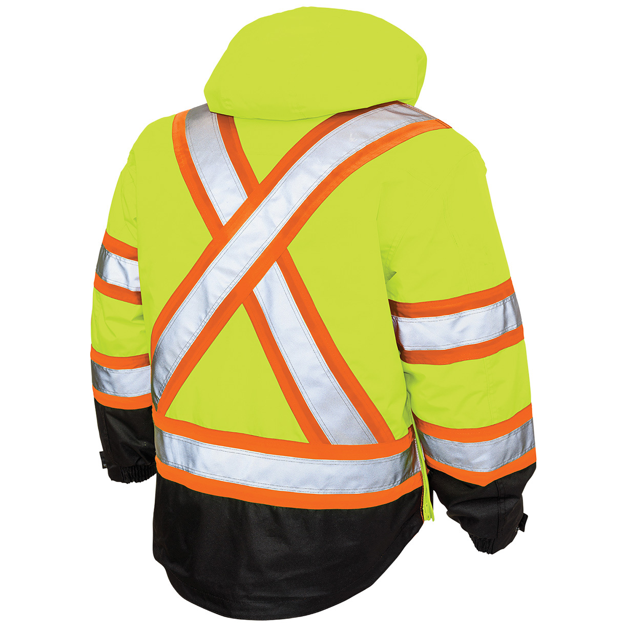 Tough Duck S426 Type R Class 3 Poly Oxford 5-in-1 Safety Jacket ...