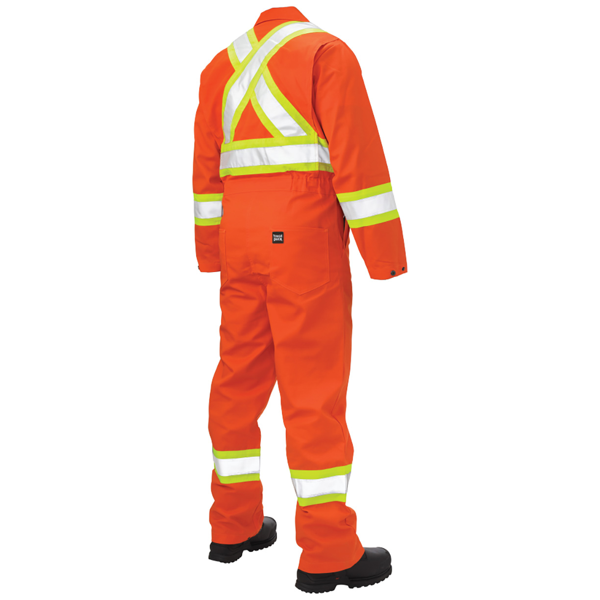 Tough Duck S792 Type R Class 3 Twill Unlined Safety Coverall - Orange ...