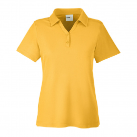 Core 365 CE112W Ladies Fusion ChromaSoft Pique Polo - Campus Gold ...