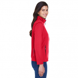 Core 365 CE708W Ladies Techno Lite Three-Layer Knit Tech-Shell - Classic Red | Full Source