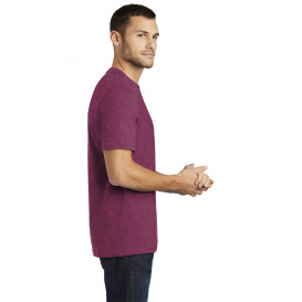 District DT104 Perfect Weight Tee - Heathered Loganberry | Full Source