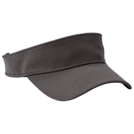 New Era NE219 Performance Dash Adjustable Visor - Graphite | Full Source