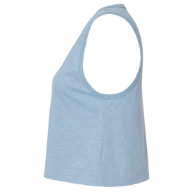 Next Level 5083 Women's Festival Crop Tank - Stonewash Denim | Full Source