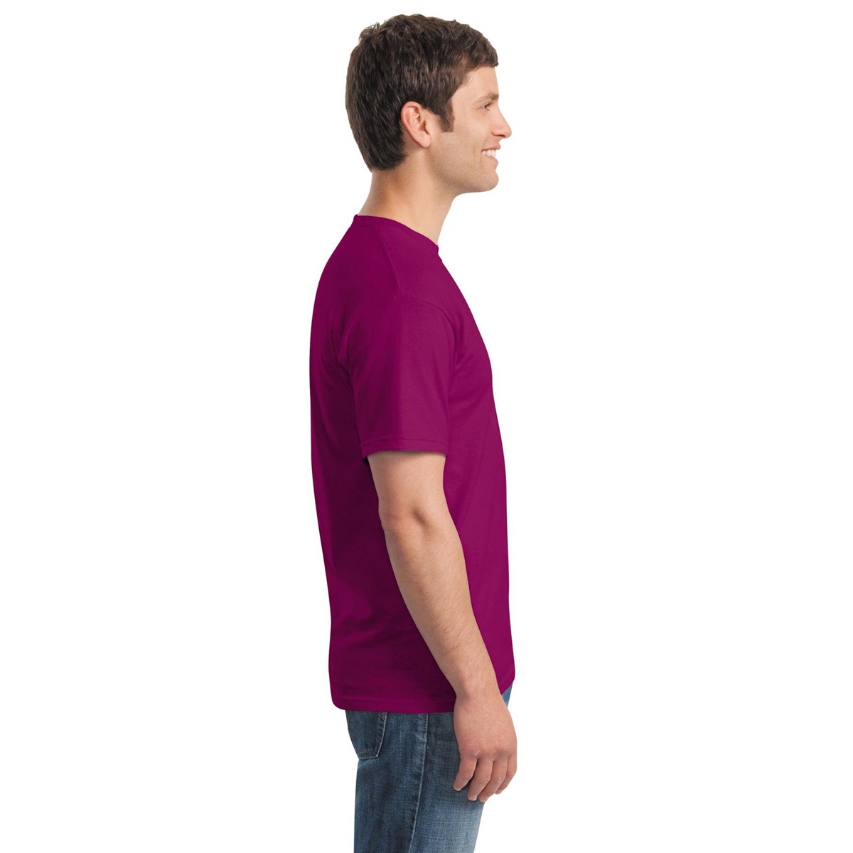 Gildan 5000 Heavy Cotton T-Shirt - Berry | FullSource.com