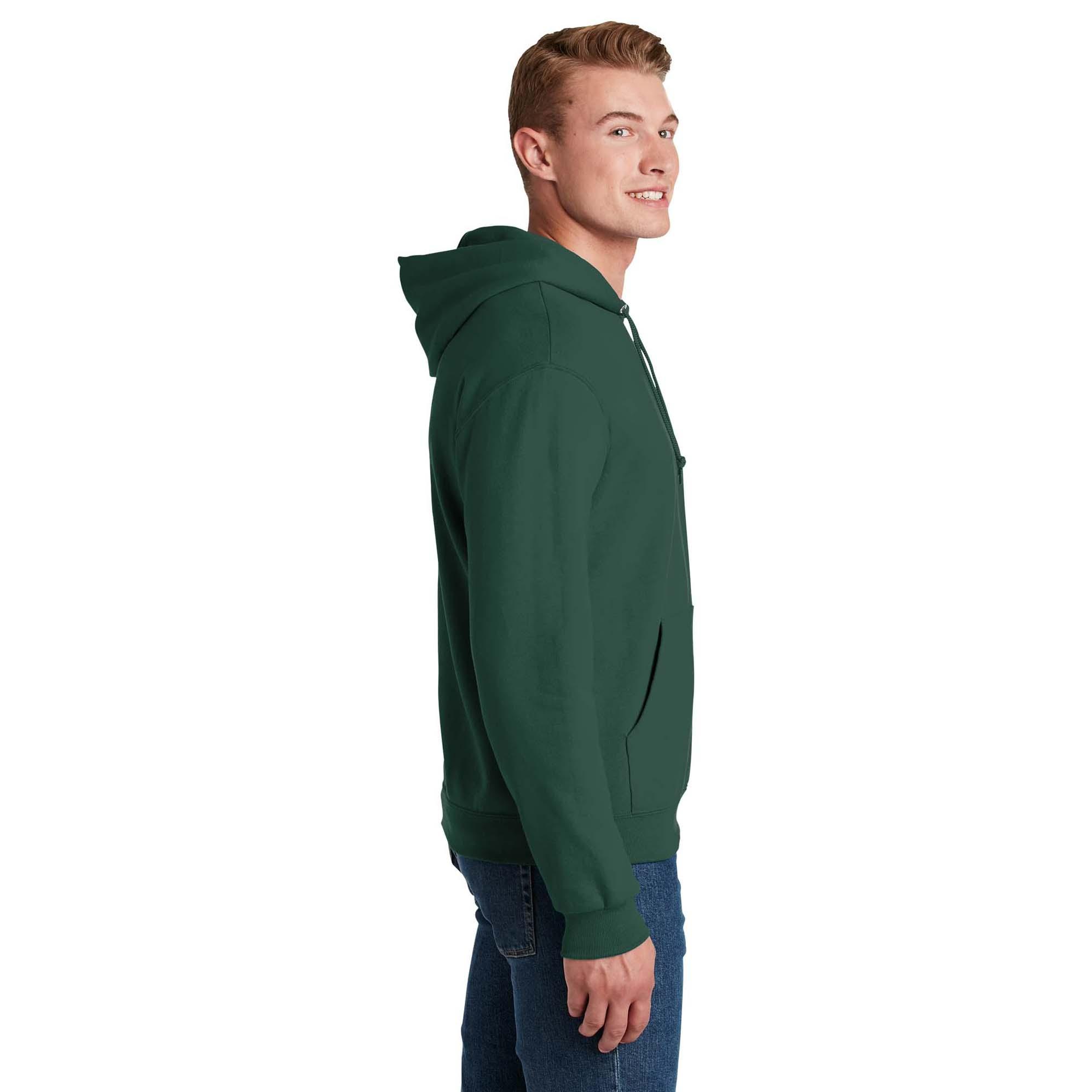 Jerzees 996M NuBlend Pullover Hooded Sweatshirt - Forest Green | Full ...