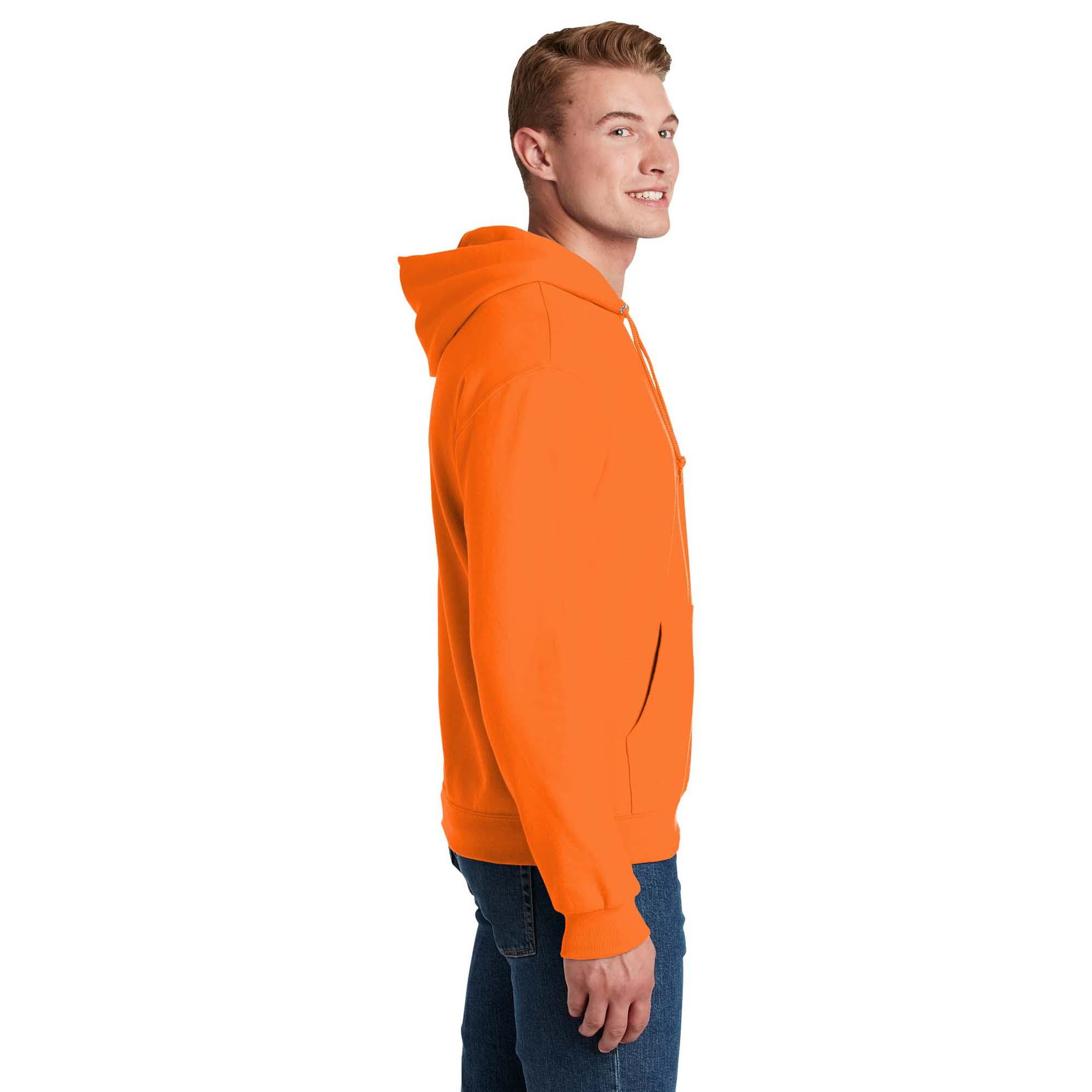 Jerzees 996M NuBlend Pullover Hooded Sweatshirt - Safety Orange | Full ...