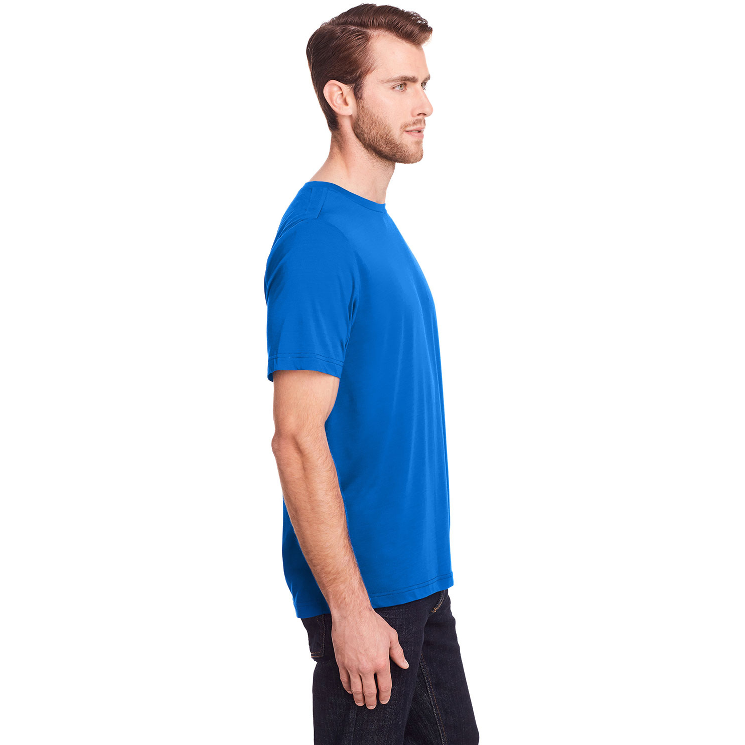Core 365 CE111 Adult Fusion ChromaSoft Performance T-Shirt - True Royal ...
