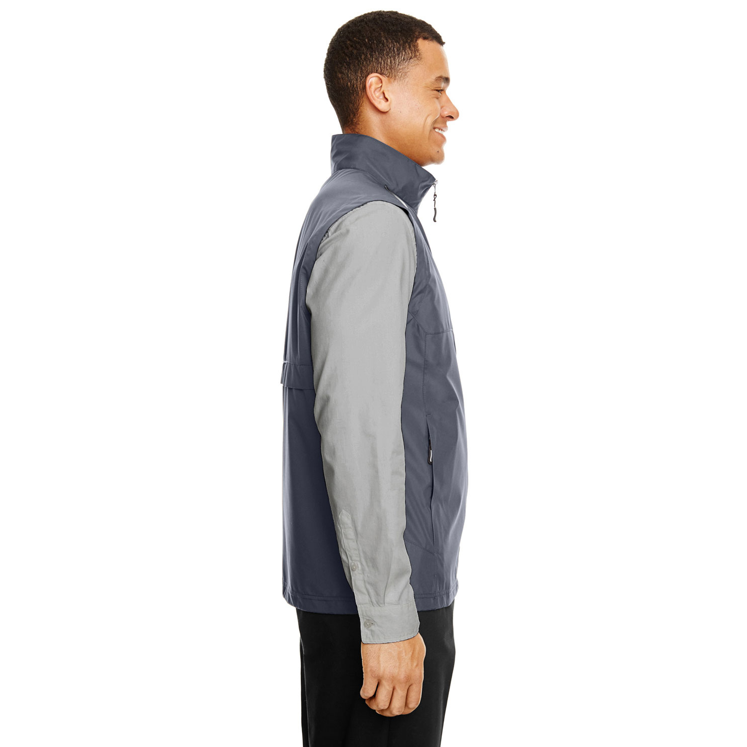 Core 365 CE703 Mens Techno Lite Unlined Vest - Carbon | Full Source