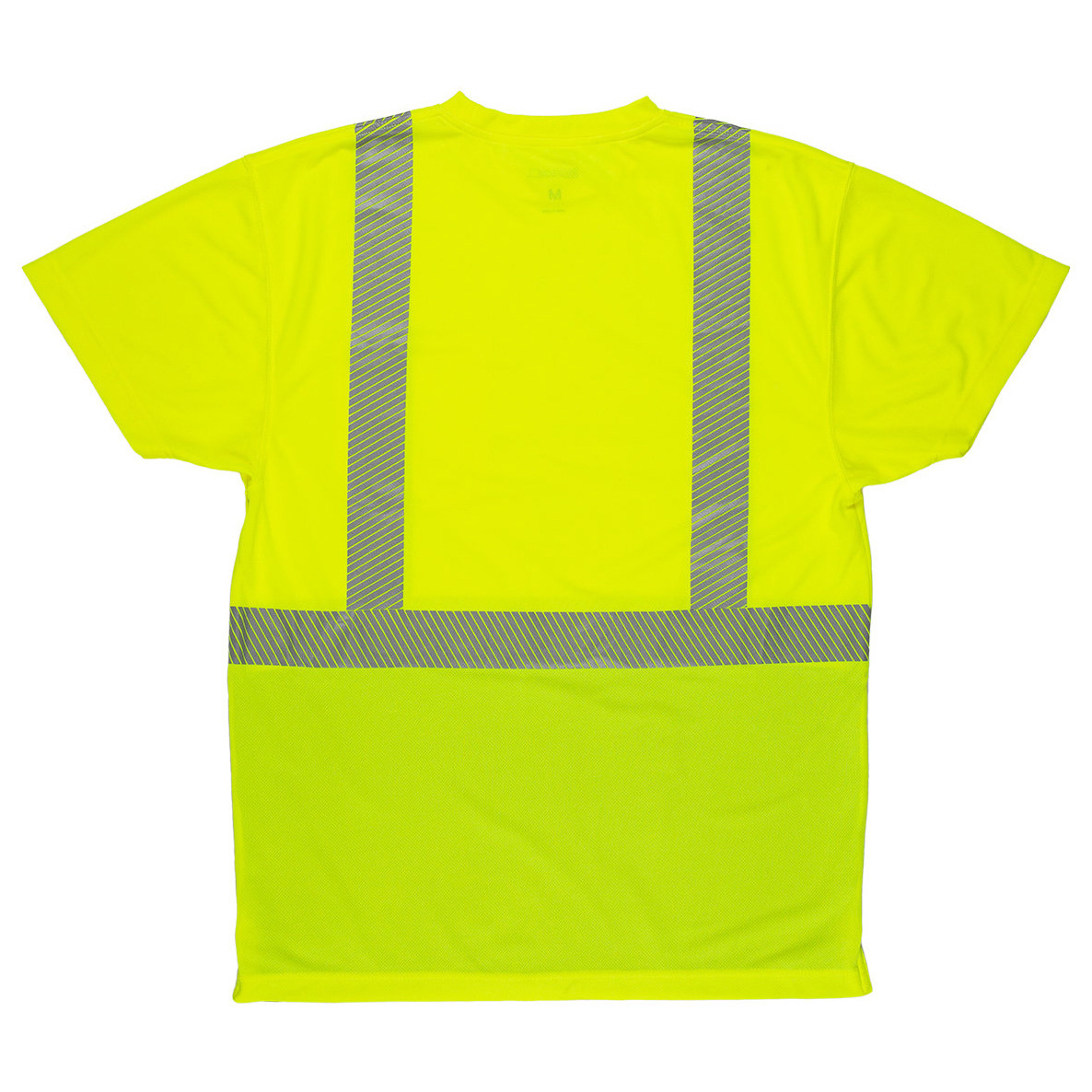 Berne HVK017 Unisex Hi-Vis Class 2 Color Blocked Pocket T-Shirt - Hi ...