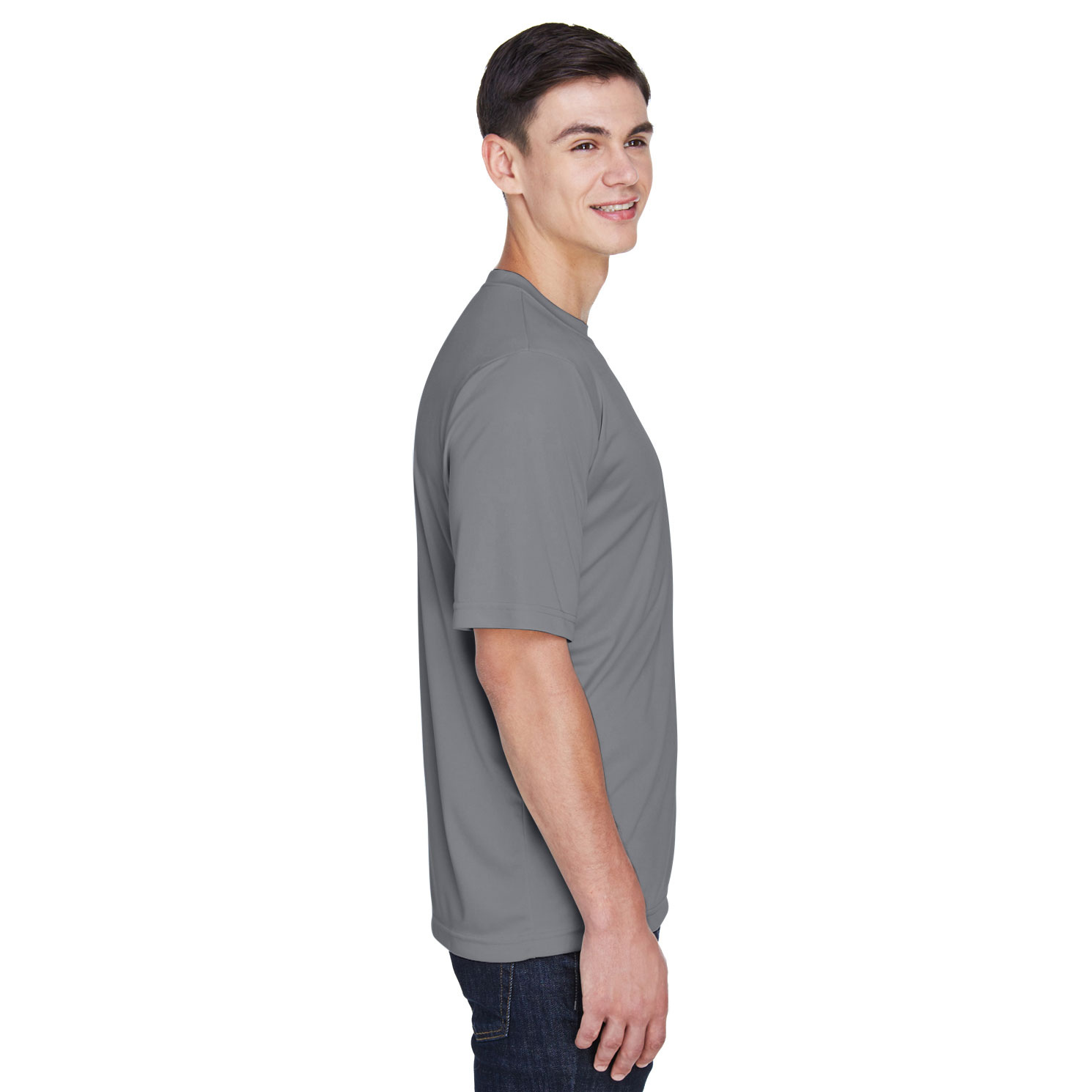 Team 365 TT11 Men's Zone Performance T-Shirt - Sport Graphite | Full Source