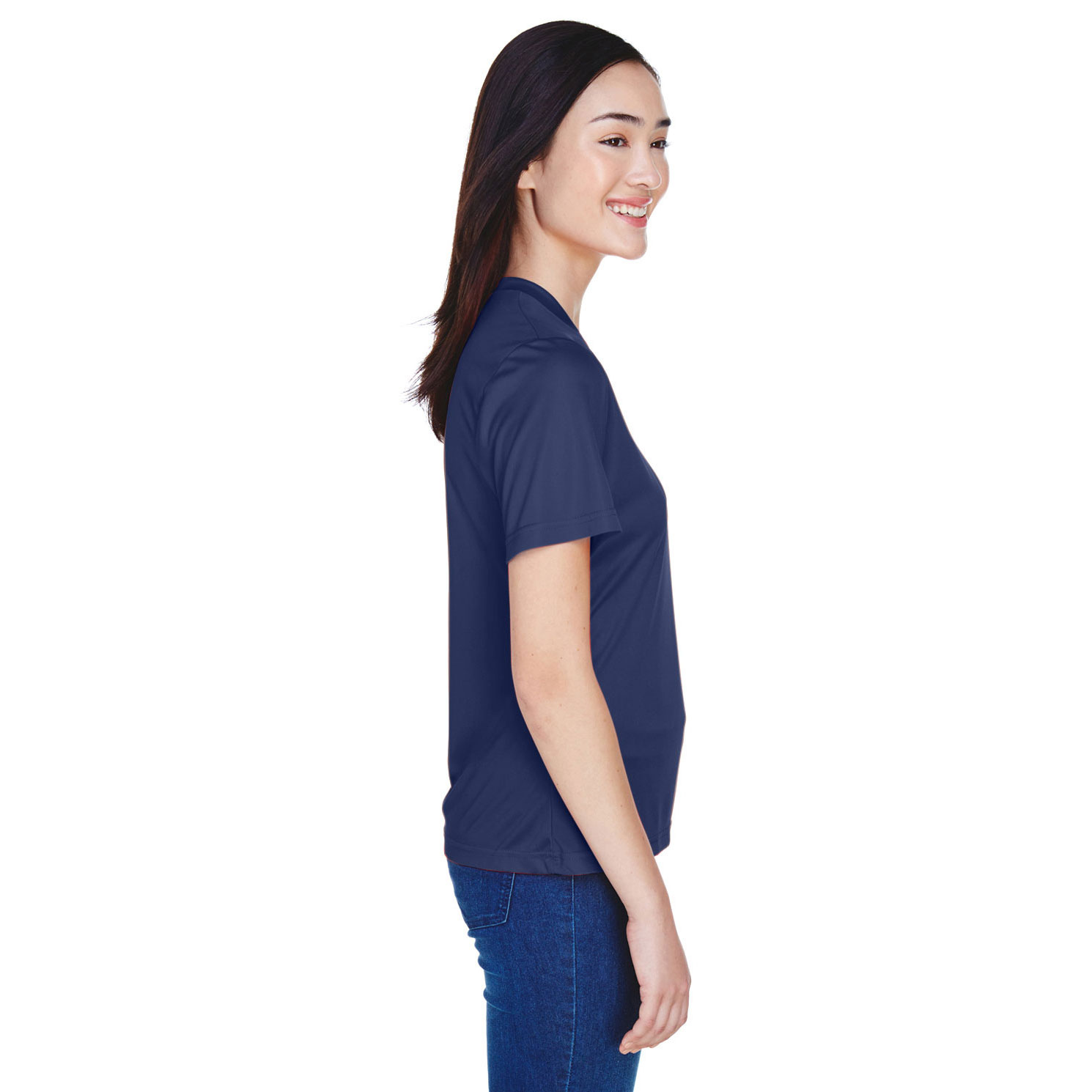 Team 365 TT11W Ladies Zone Performance T-Shirt - Sport Dark Navy | Full ...