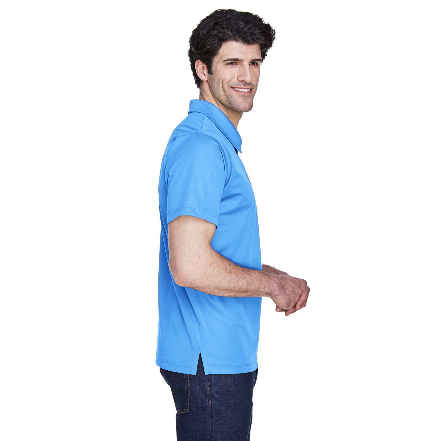 Team 365 TT21 Men's Command Snag Protection Polo - Sport Light Blue ...