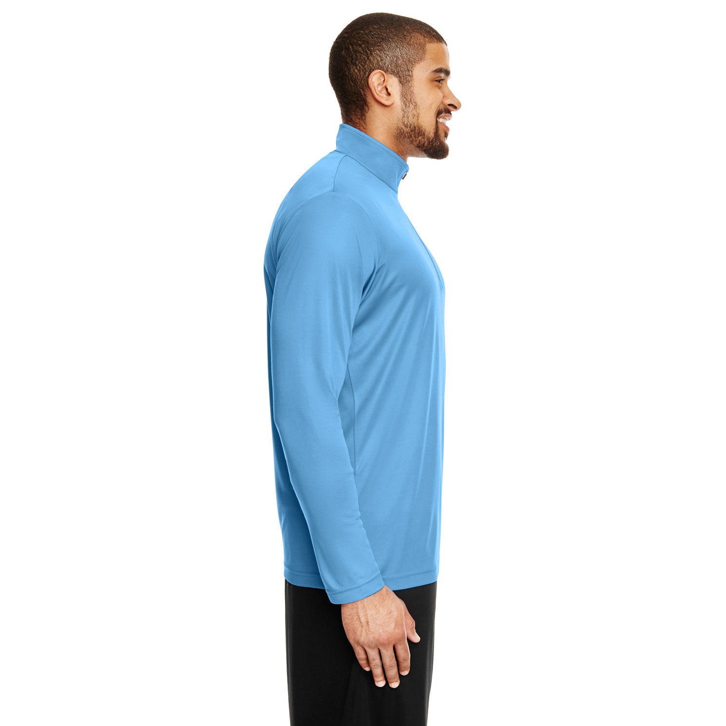 Team 365 TT31 Men's Zone Performance Quarter-Zip - Sport Light Blue ...