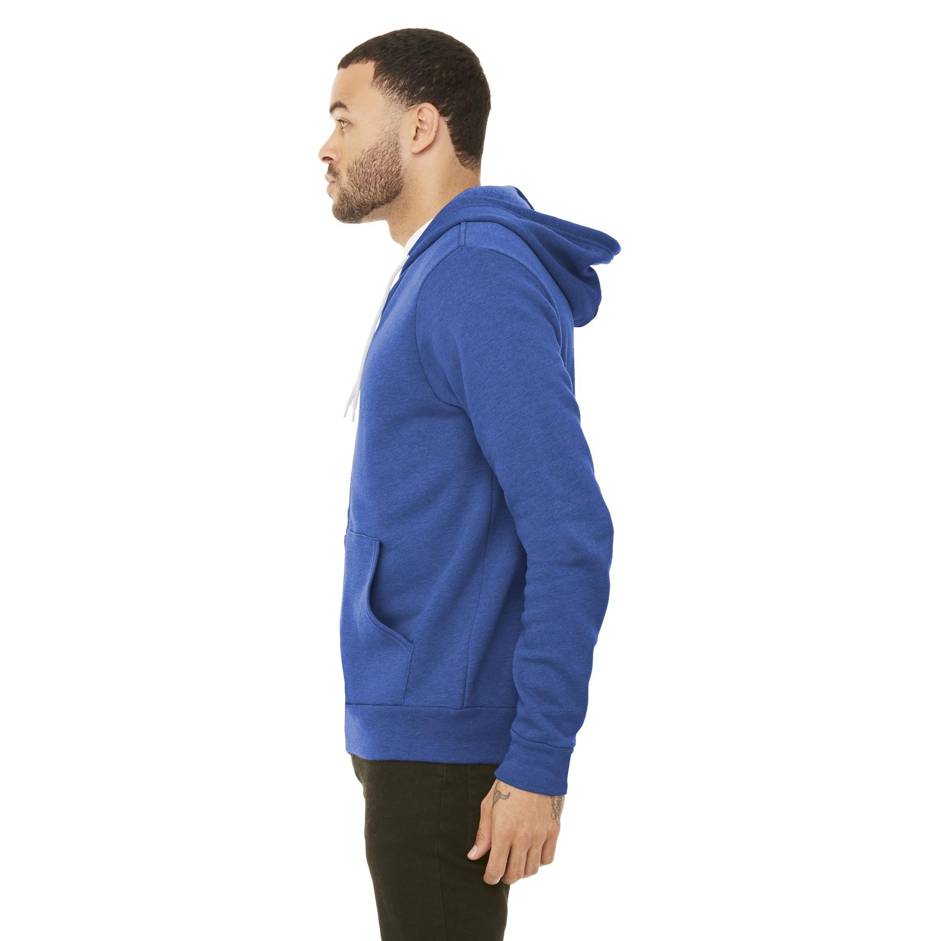 Bella + Canvas BC3719 Unisex Sponge Fleece Pullover Hoodie - Heather ...