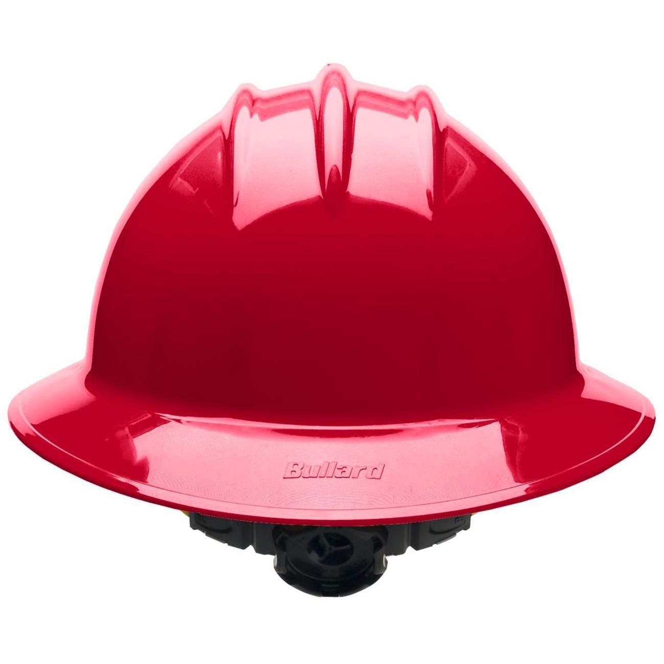 Bullard C33RDR Classic Full Brim Hard Hat - Ratchet Suspension - Red ...