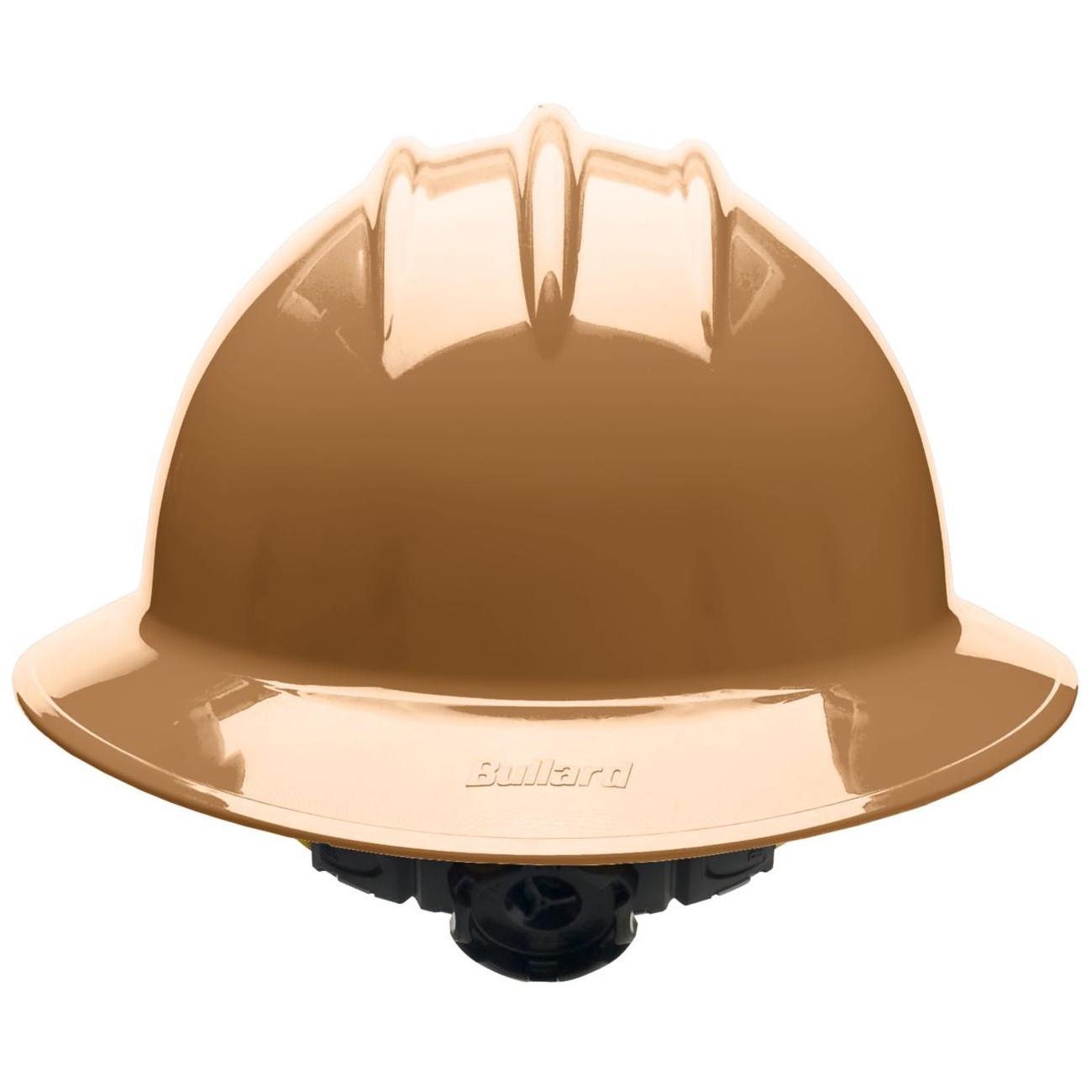 Bullard C34TNR Classic Full Brim Hard Hat - Ratchet Suspension - Tan ...