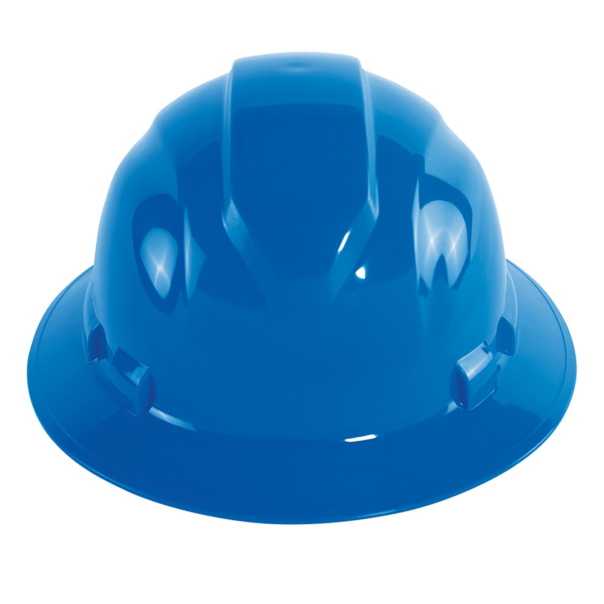 Bullhead Safety HH-F1 Full Brim Hard Hat - 6-Point Ratchet Suspension ...