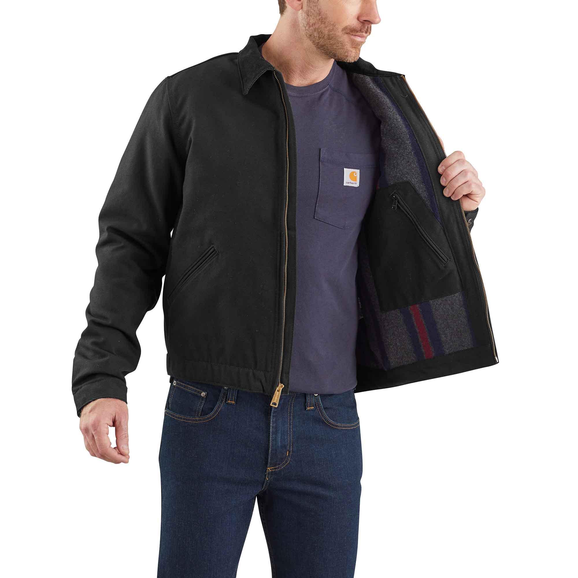 Carhartt 103828 Detroit Jacket - Black | FullSource.com