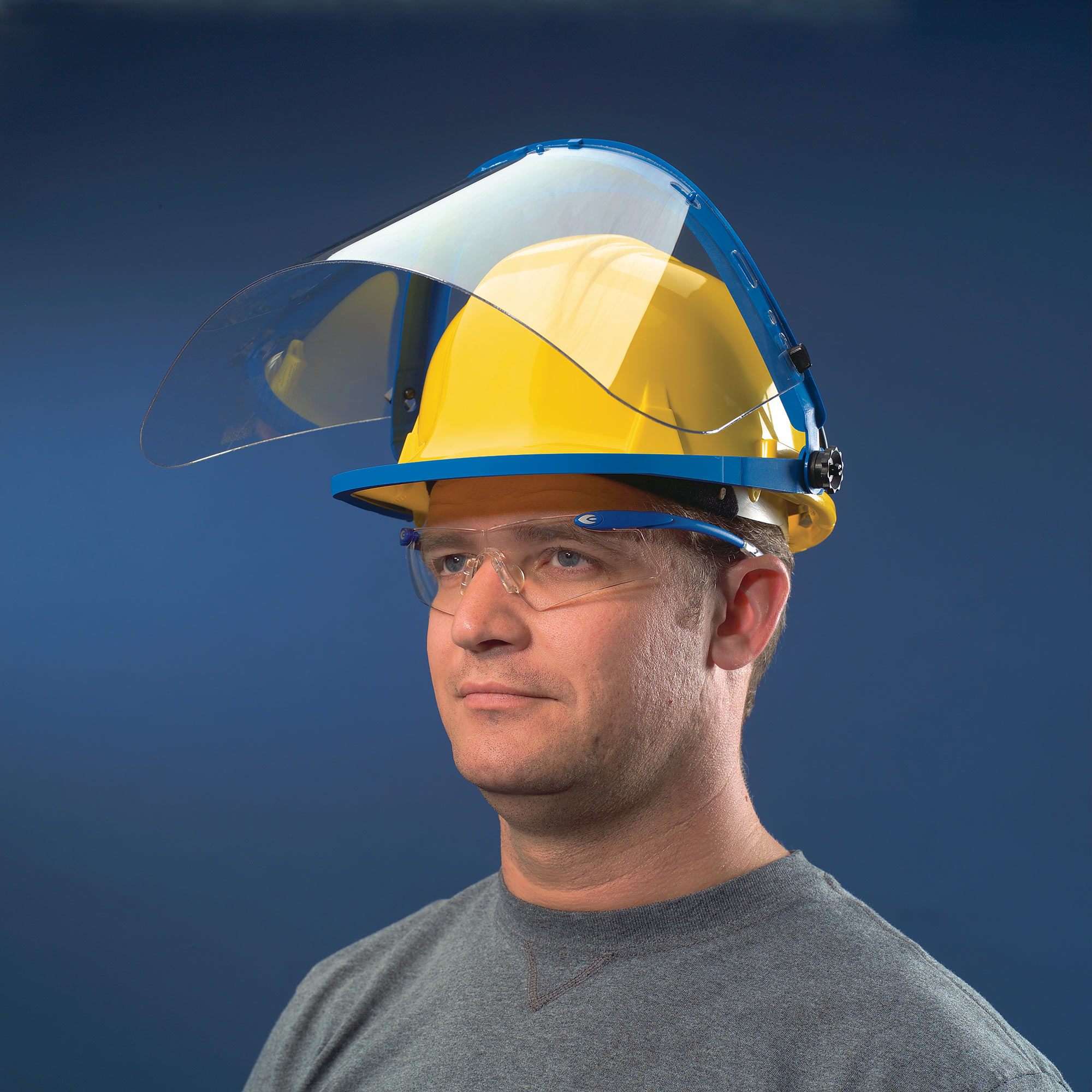 MCR Safety 101 Dielectric Nylon Face Shield Bracket (Face Shield Sold ...