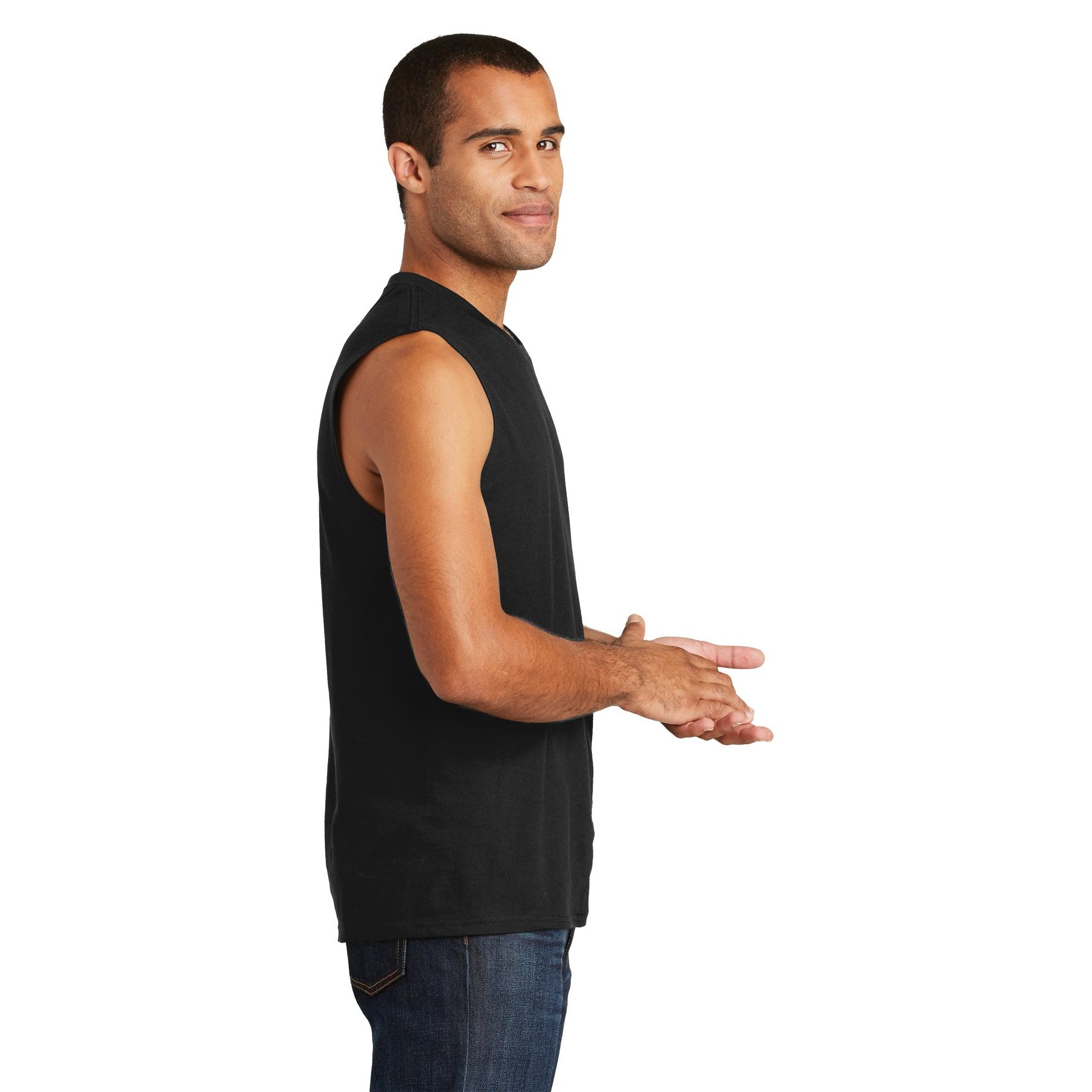 District DT6300 Young Mens V.I.T. Muscle Tank - Black | Full Source