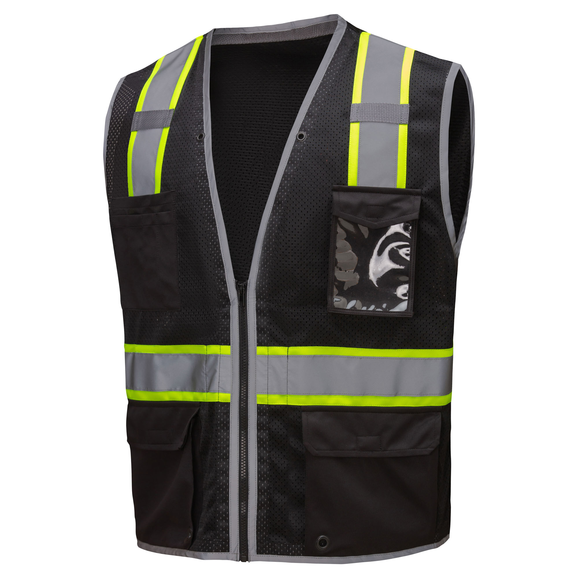 GSS Safety 1715 Enhanced Visibility Hype-Lite Heavy Duty Safety Vest ...