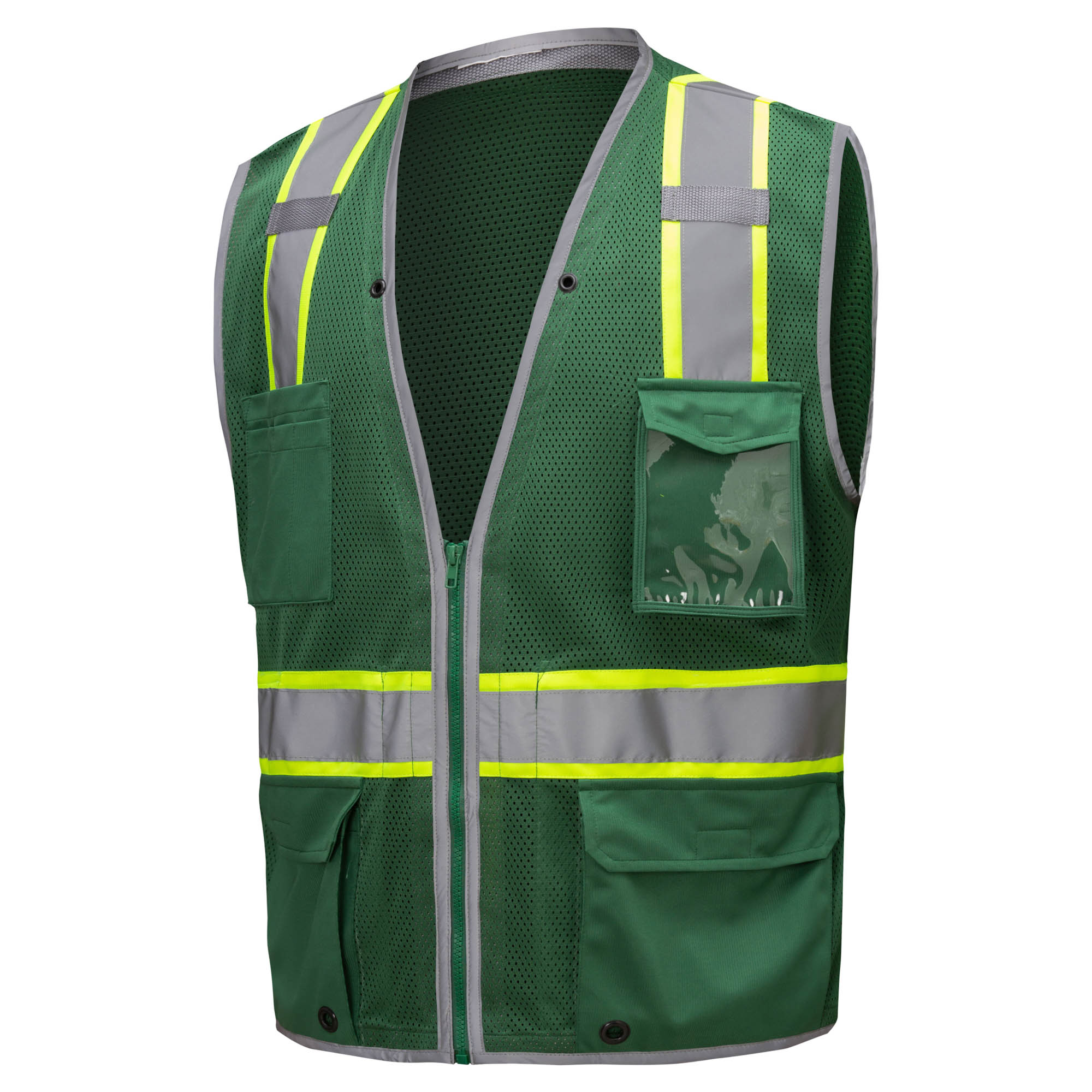 GSS Safety 1716 Enhanced Visibility Hype-Lite Heavy Duty Safety Vest ...