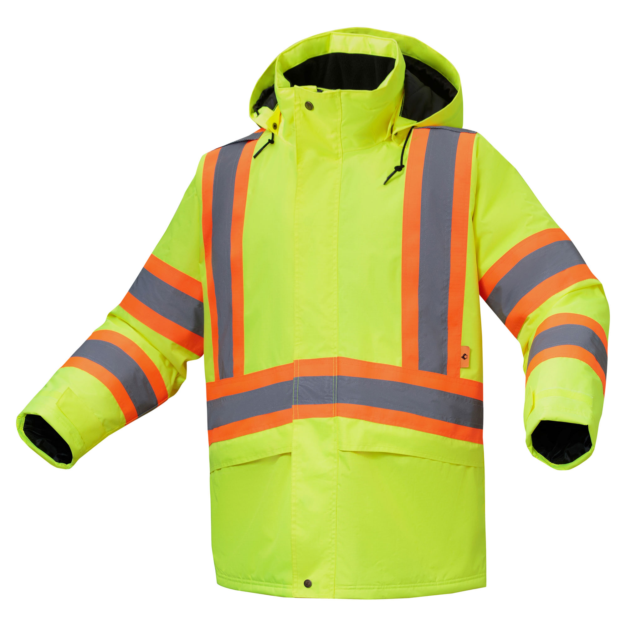 GSS Safety FR6009 Type R Class 3 Self Extinguishing Two-Tone Safety Jacket | Full Source