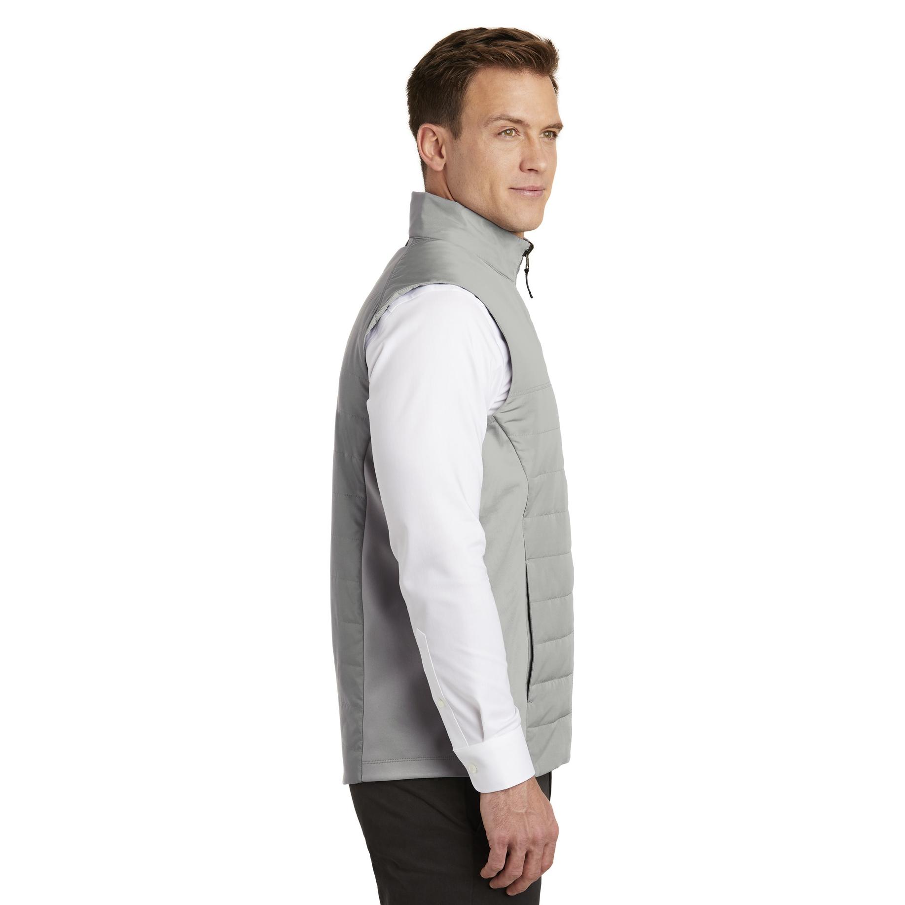 Port Authority J903 Collective Insulated Vest - Gusty Grey | Full Source