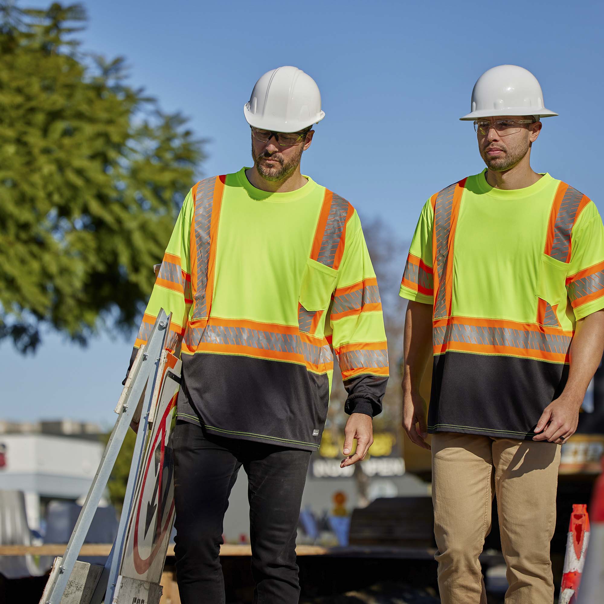 Kishigo 9181 Brilliant Series Type R Class 3 Black Bottom Long Sleeve ...