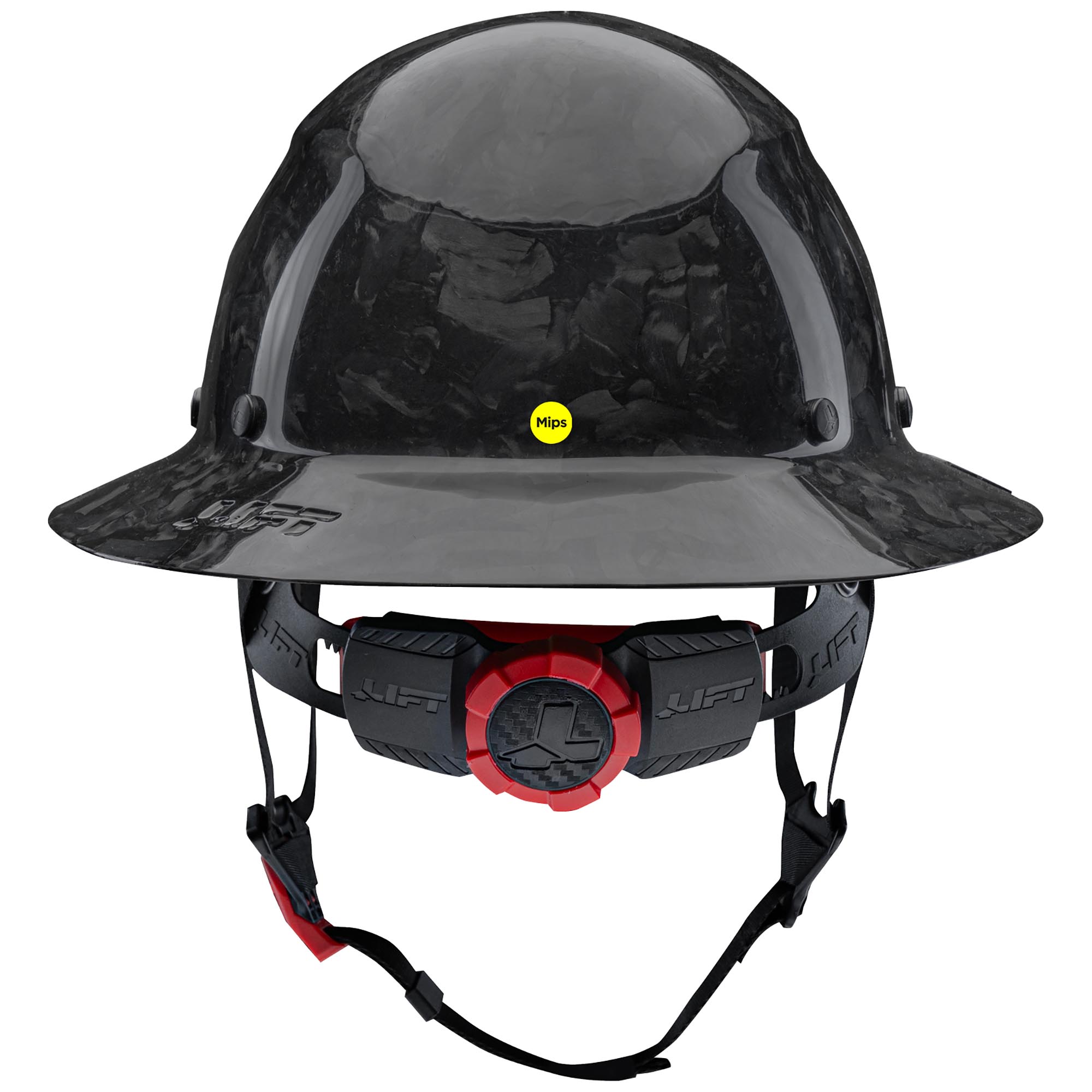 LIFT Safety HDCF-24MKG DAX Full Brim Hard Hat - Ratchet Suspension ...