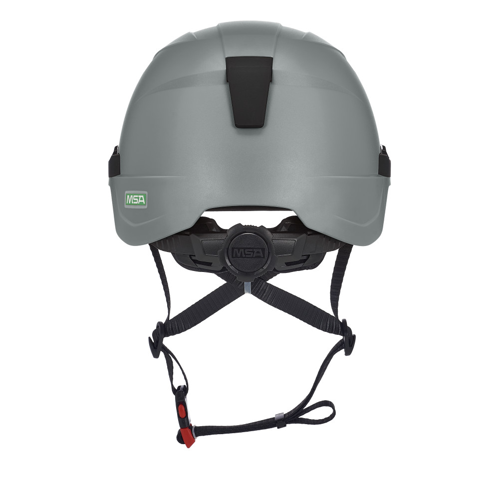 MSA 10242639 V-Gard H2 Safety Helmet - Ratchet Suspension - Gray | Full ...