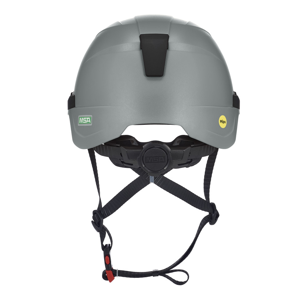 MSA 10242817 V-Gard H2 Vented Safety Helmet with Mips - Ratchet ...