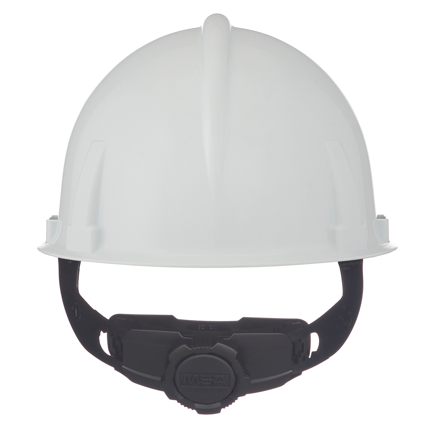 MSA 475385 Topgard Cap Style Hard Hat - Fas-Trac III Suspension - White ...