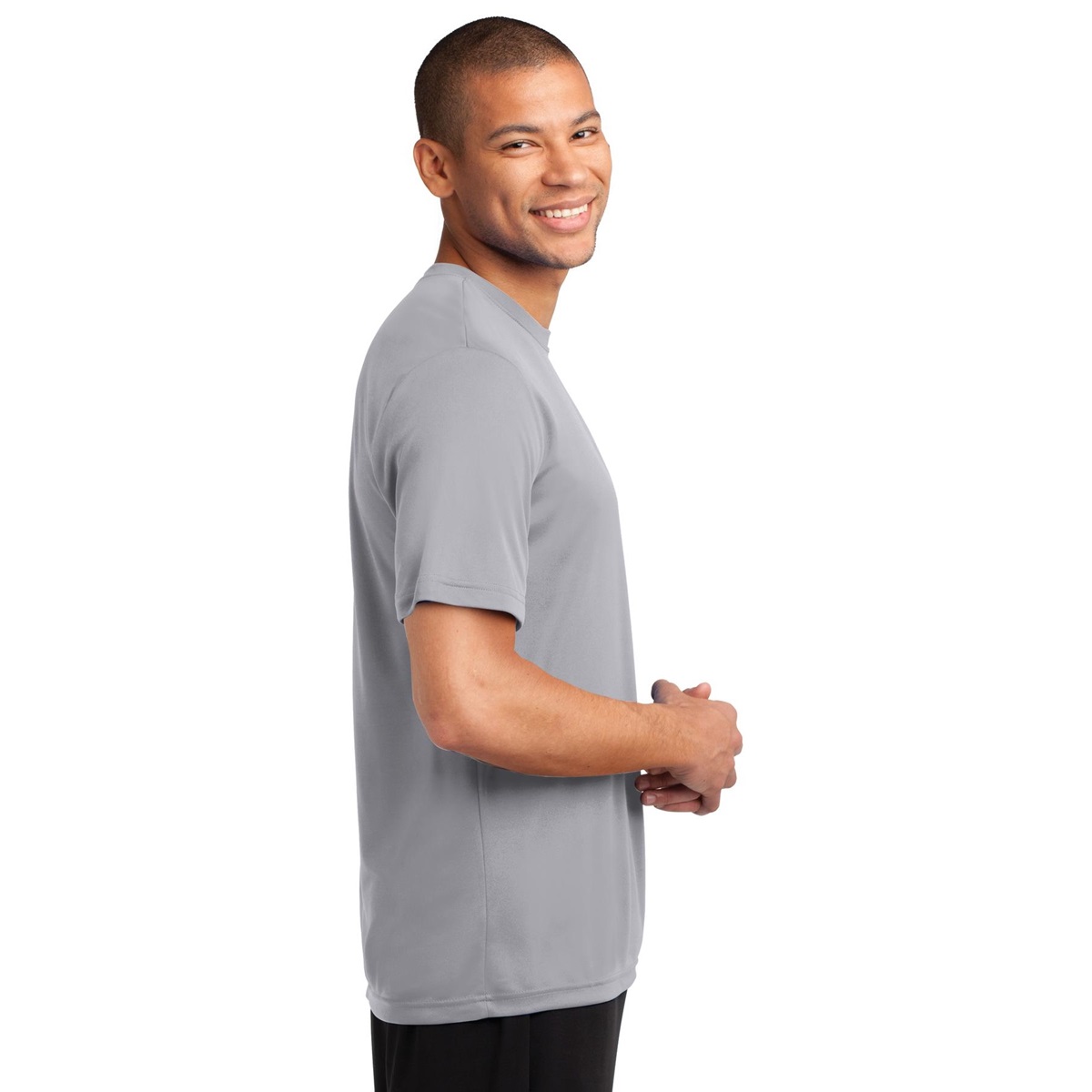 Port & Company PC380 Performance Tee - Silver | Full Source
