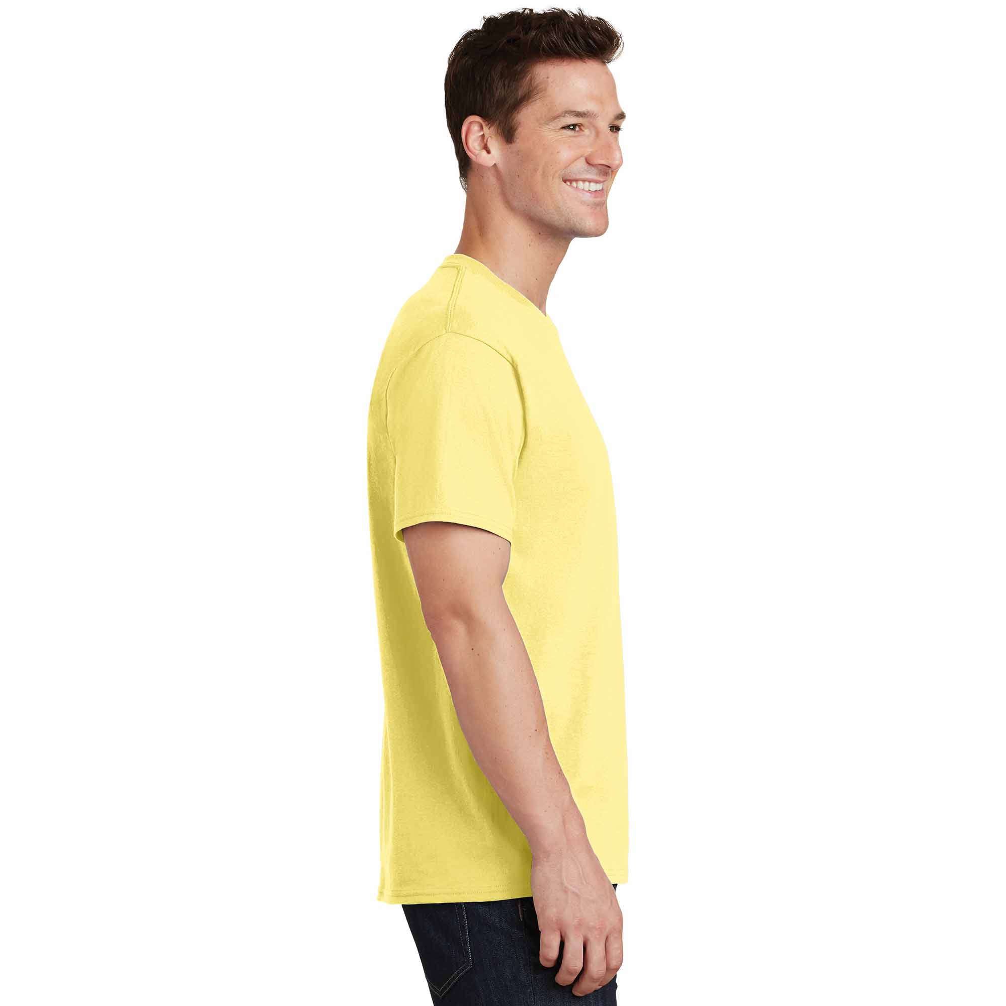 Port & Company PC54 Core Cotton Tee - Yellow | Full Source