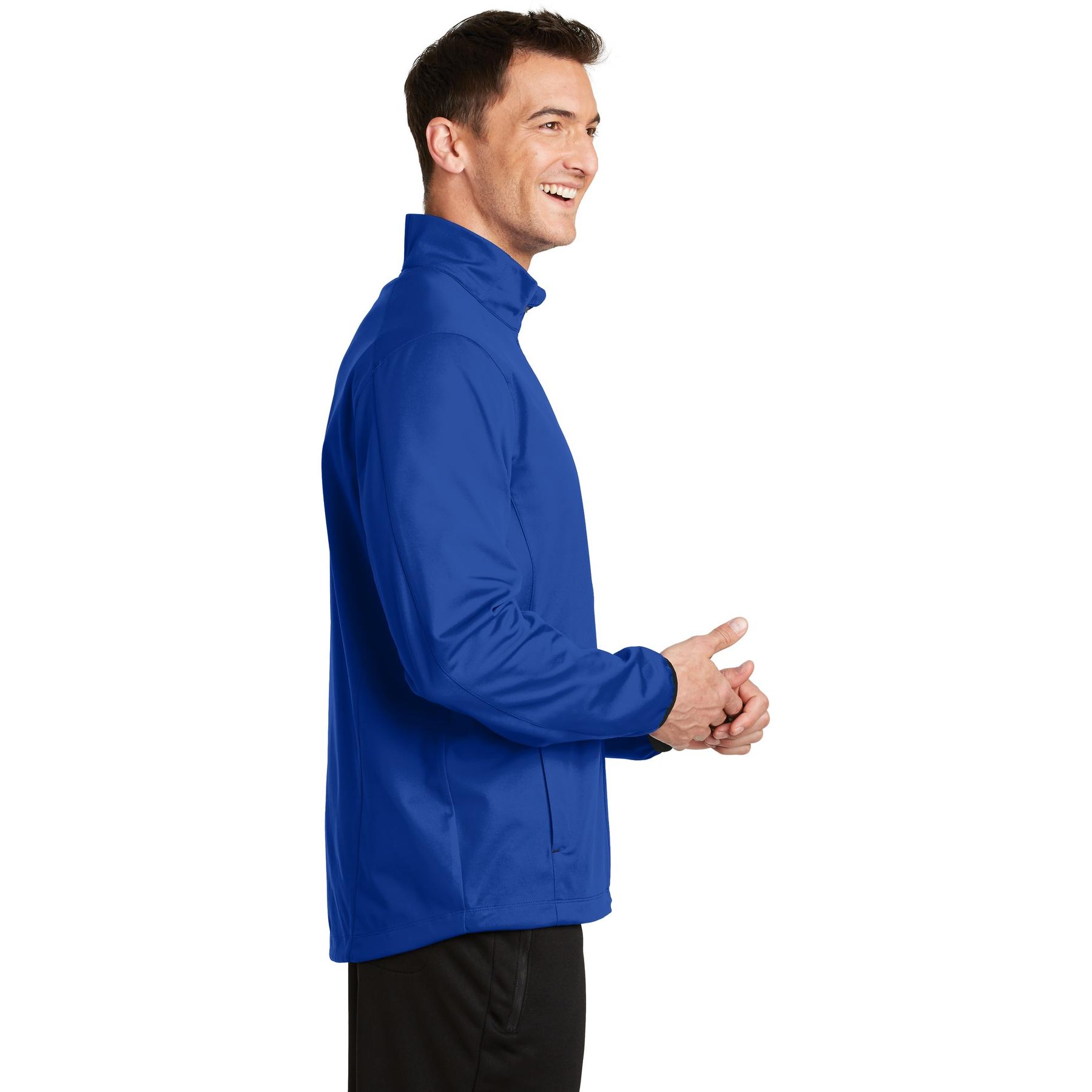 Port Authority J717 Active Soft Shell Jacket - True Royal | Full Source