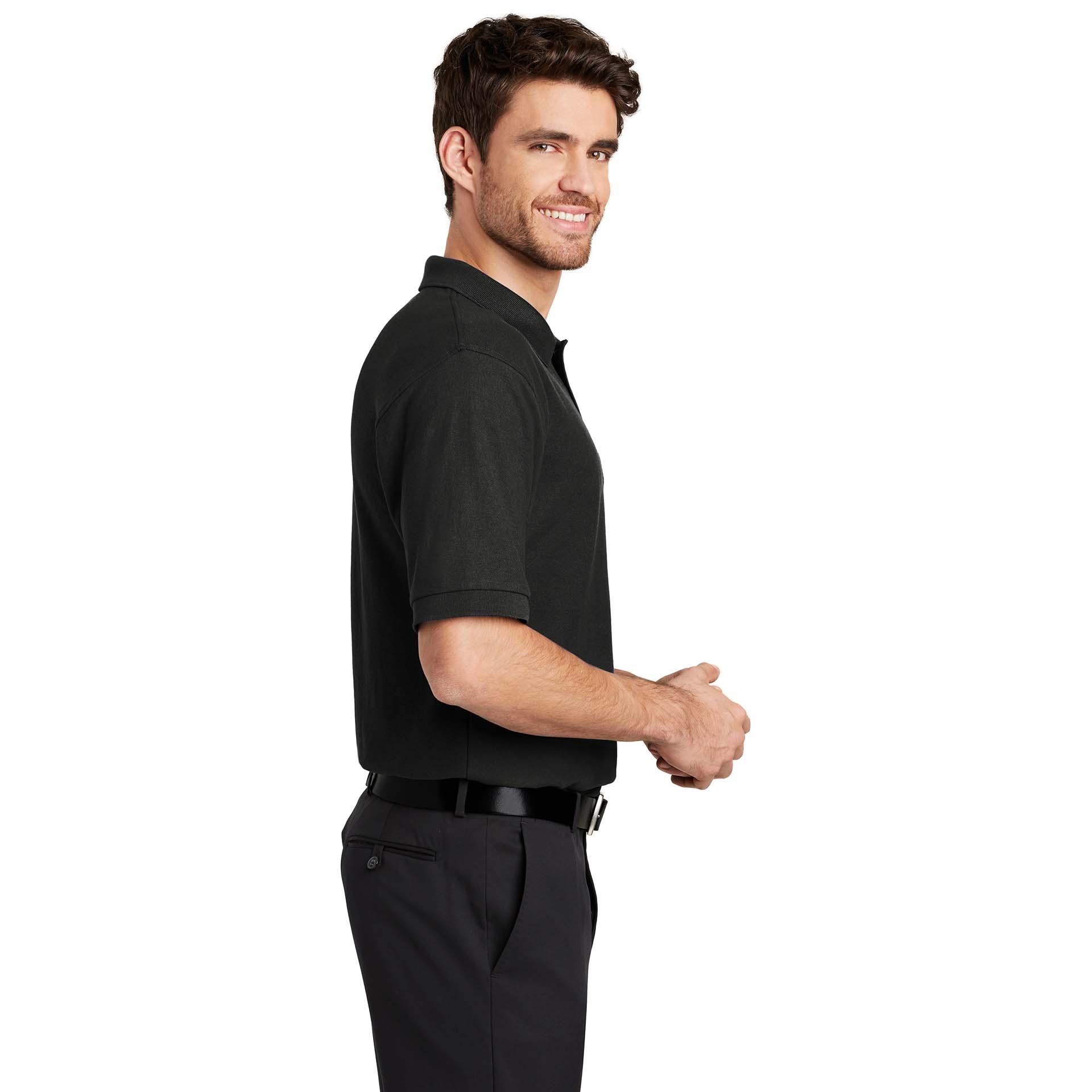 Port Authority K500 Silk Touch Polo - Black | Full Source