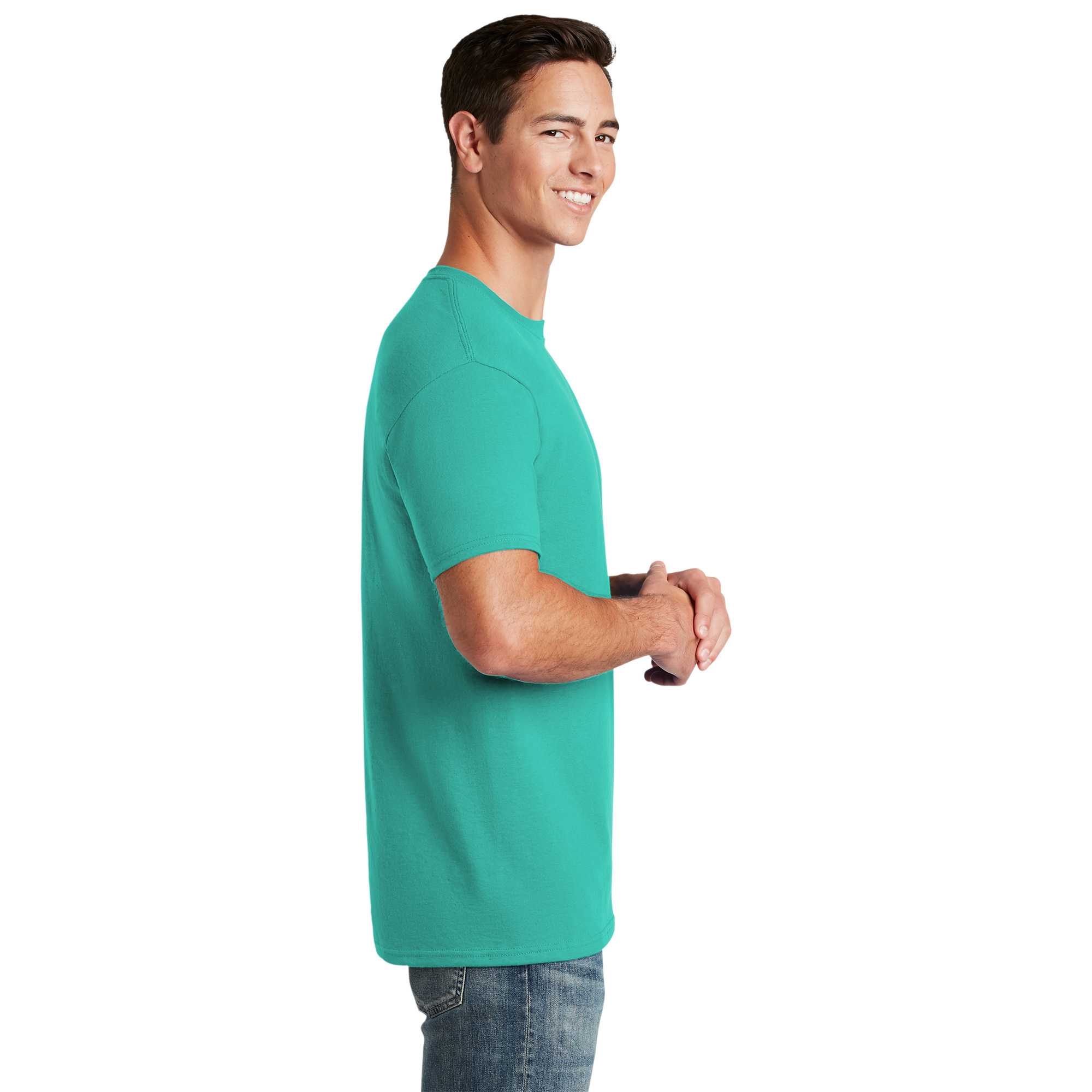 Jerzees 29M Dri-Power 50/50 Cotton/Poly T-Shirt - Cool Mint | Full Source