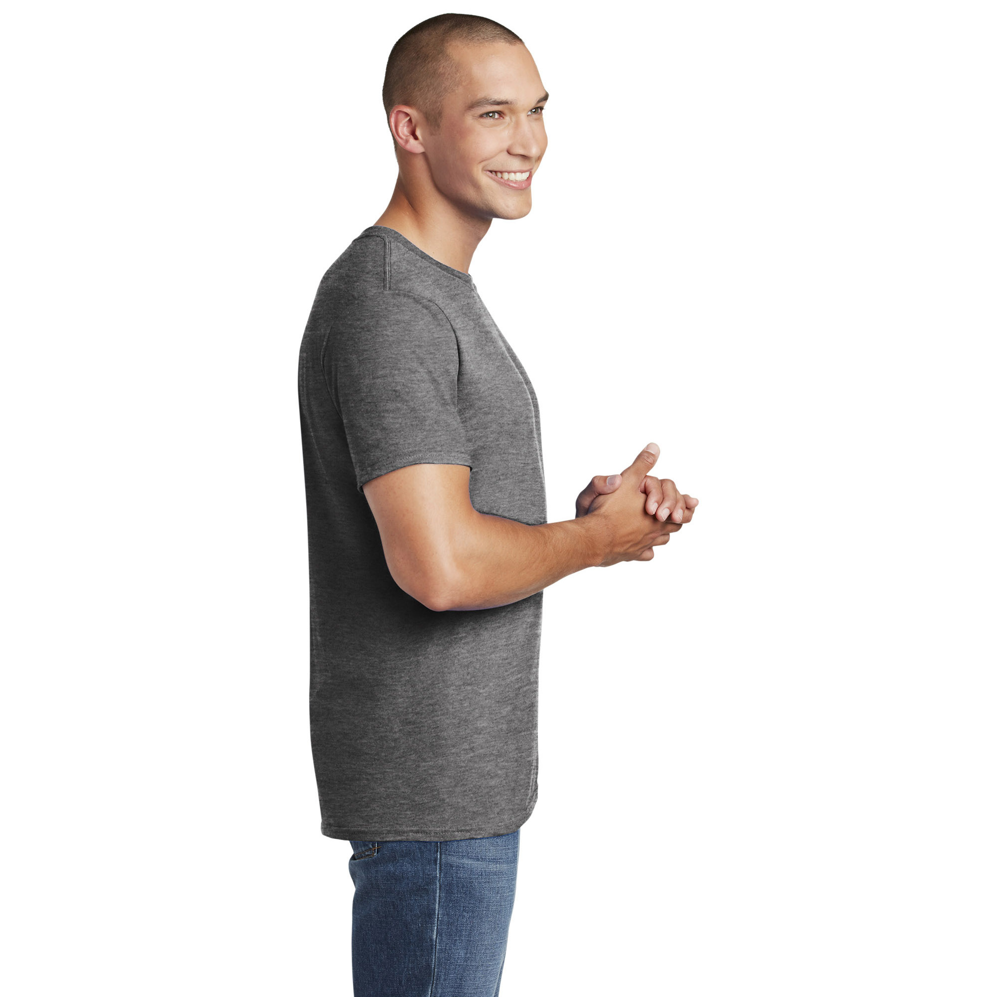 Gildan 64000 Softstyle T-Shirt - Graphite Heather | Full Source