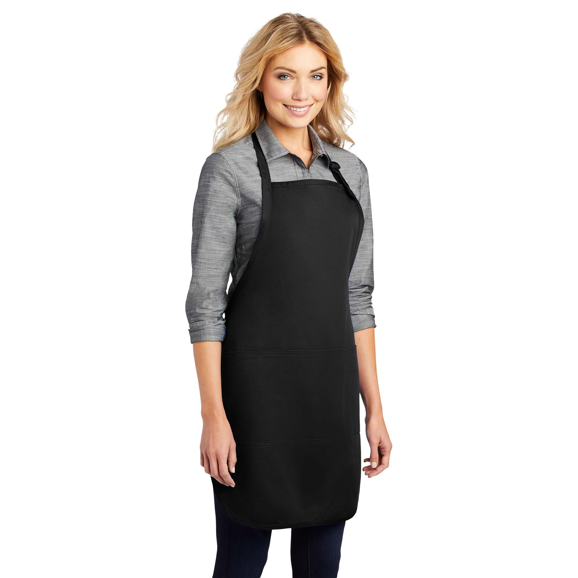 Port Authority A703 Easy Care Full-Length Apron with Stain Release ...
