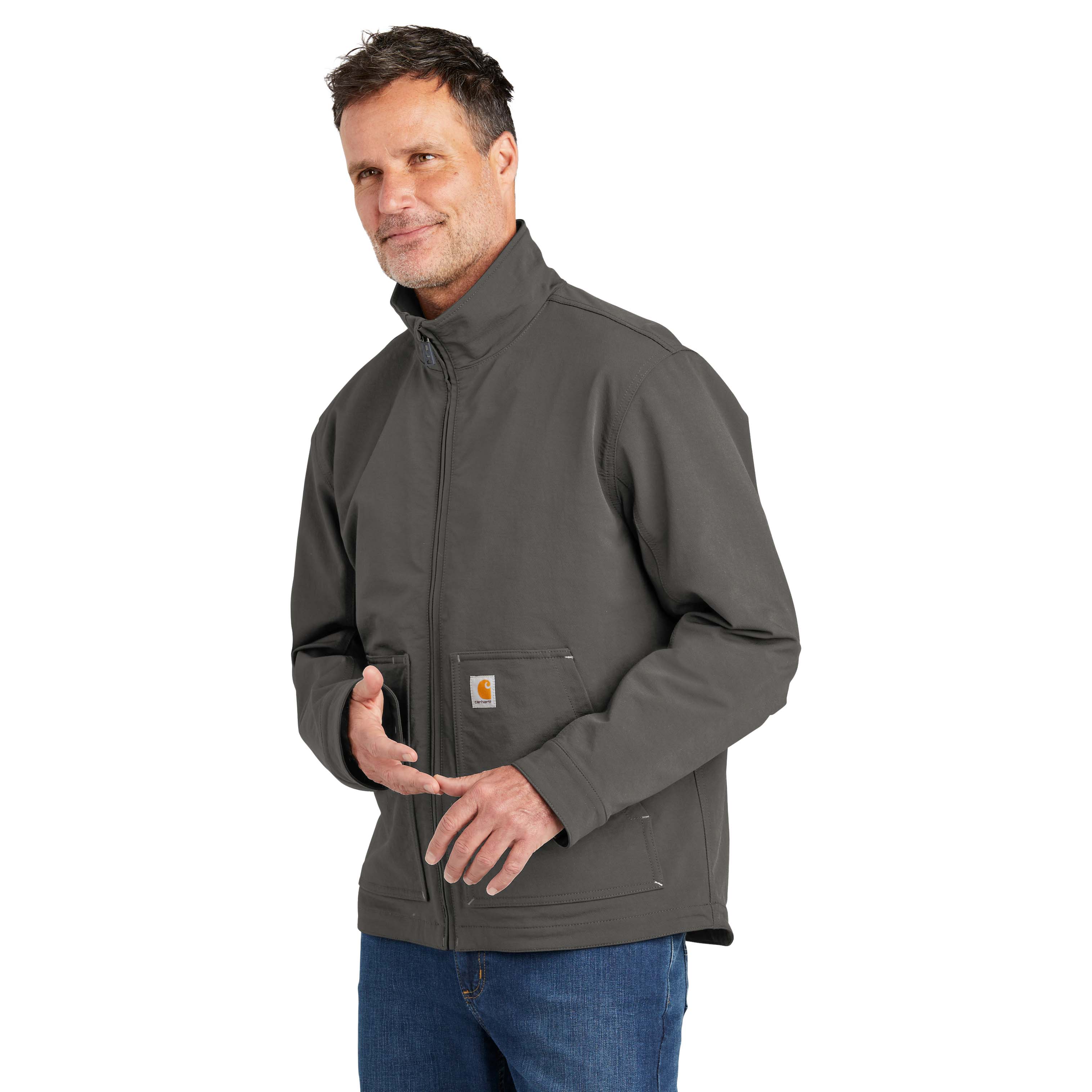 Carhartt 105534 Super Dux Soft Shell Jacket - Gravel | Full Source