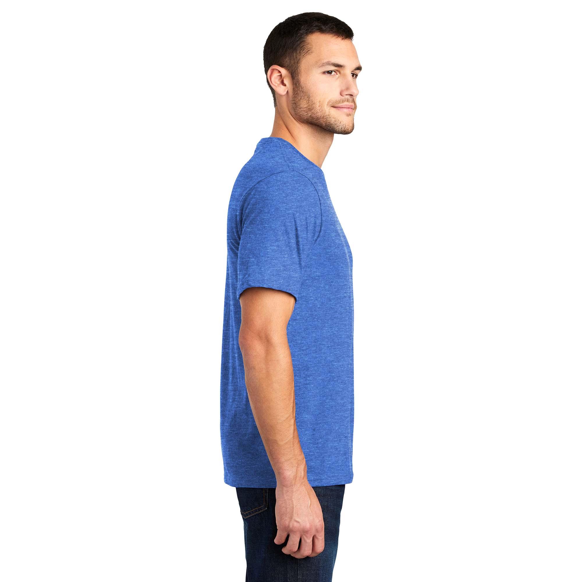 District DT6000 Very Important Tee - Heathered Royal | Full Source