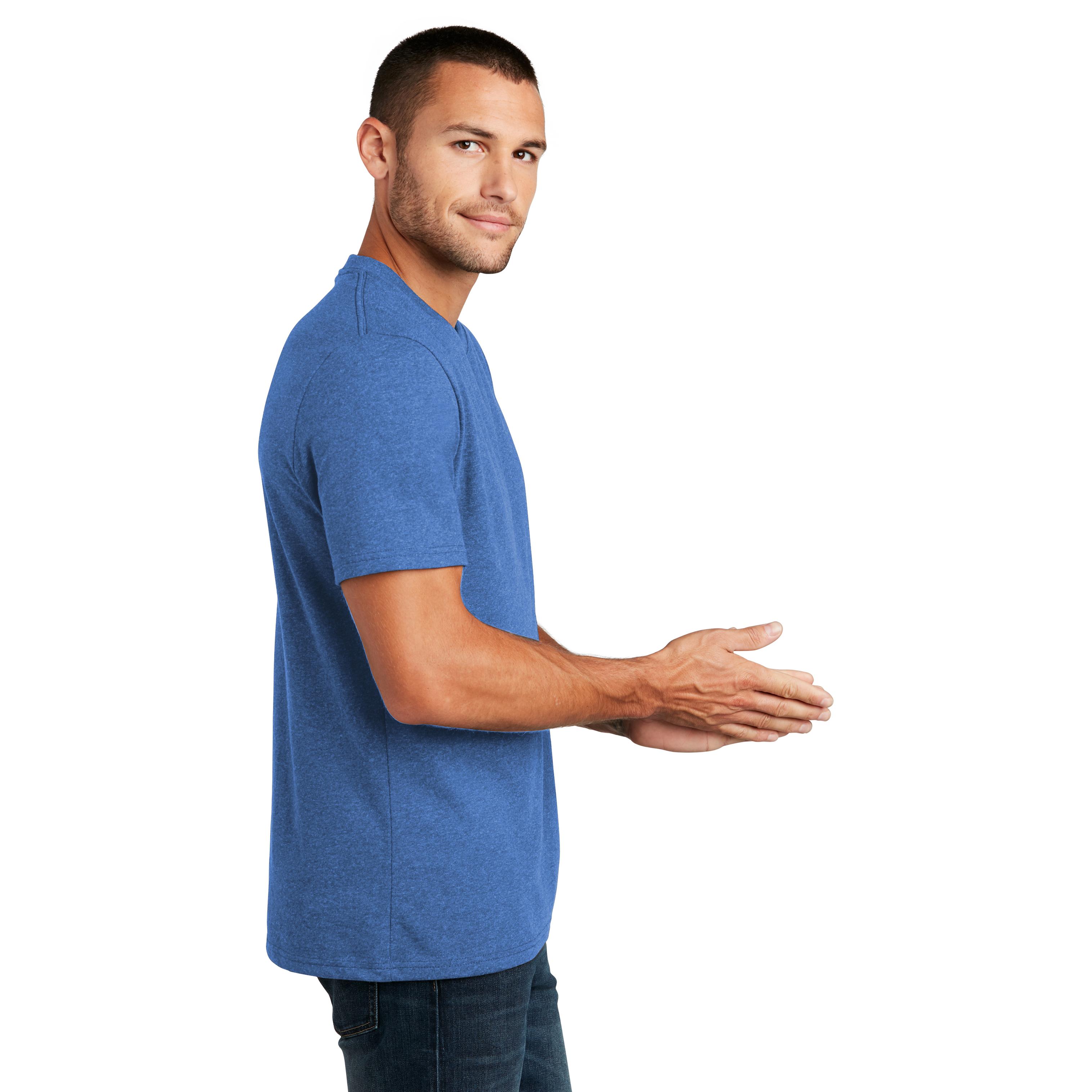 District DT8000 Re-Tee - Blue Heather | Full Source