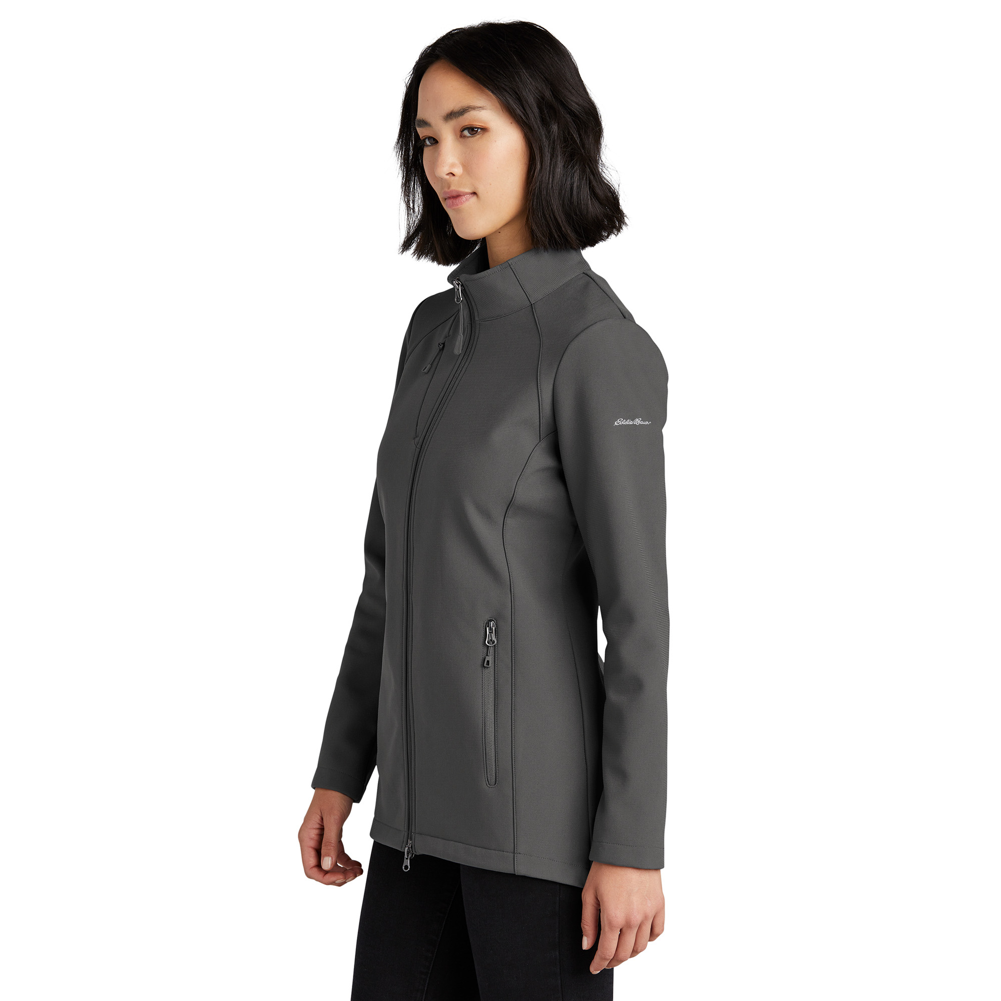 Eddie Bauer EB545 Ladies Stretch Soft Shell Jacket - Iron Gate | Full Source