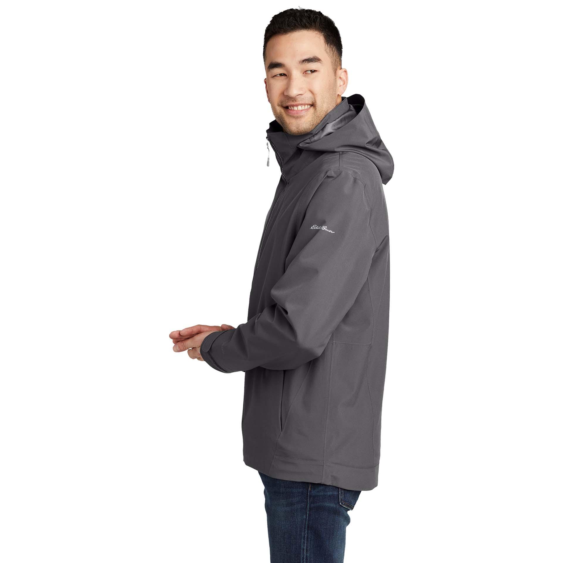 Eddie Bauer EB656 WeatherEdge 3-in-1 Jacket - Grey Steel/Metal Grey ...